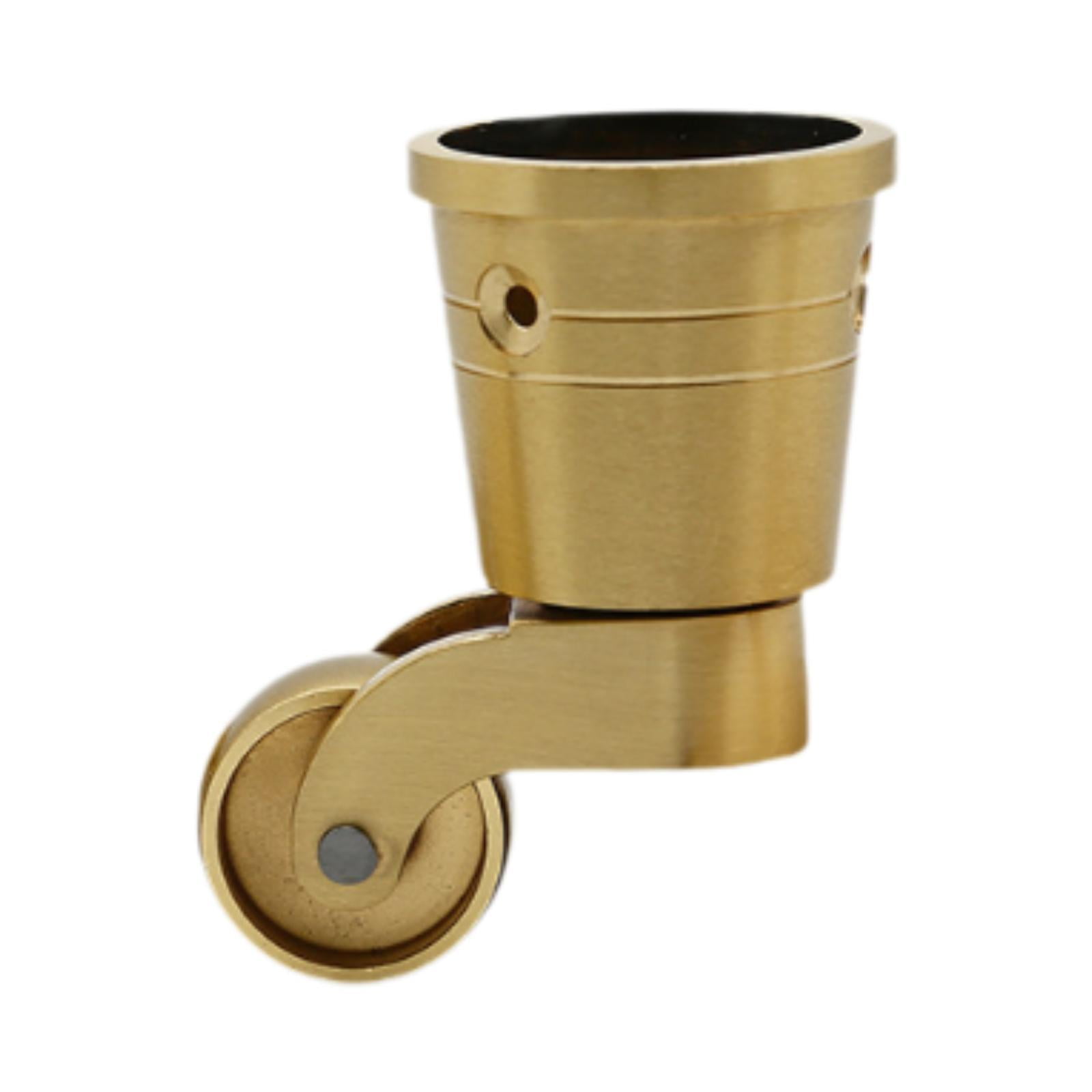 yotijay Furniture Caster,Brass Furniture Caster Wheels Hardware ...