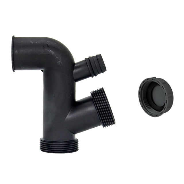 yotijay Garbage Disposal Pipe Kitchen Sink Drain Adapter 3 Way Hose ...