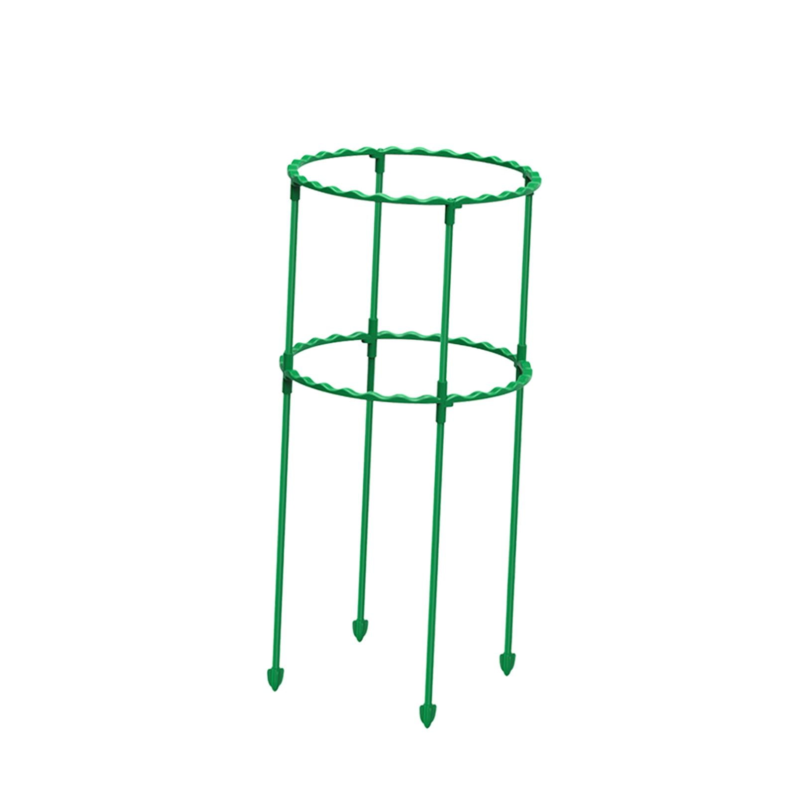 yotijay Garden Plant Support Rings Garden Trellis Garden Plant Support ...