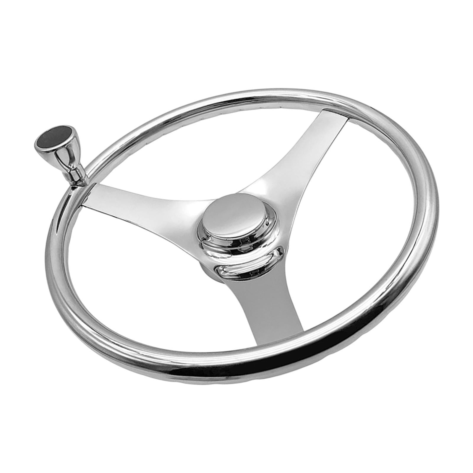 yotijay Generic Marine Boat Steering Wheel Boat Accessories Polished ...