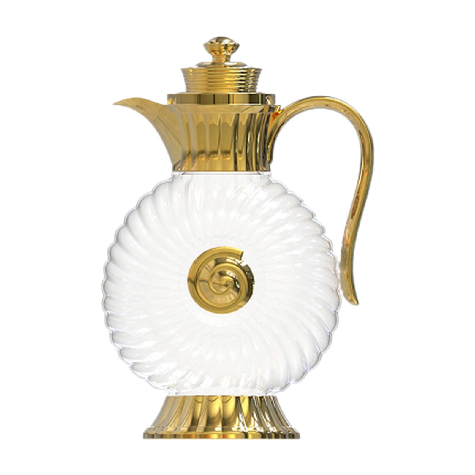 yotijay Glass Pitcher Arabic Glass Carafe 1.8L Iced Tea Pitcher Cold ...