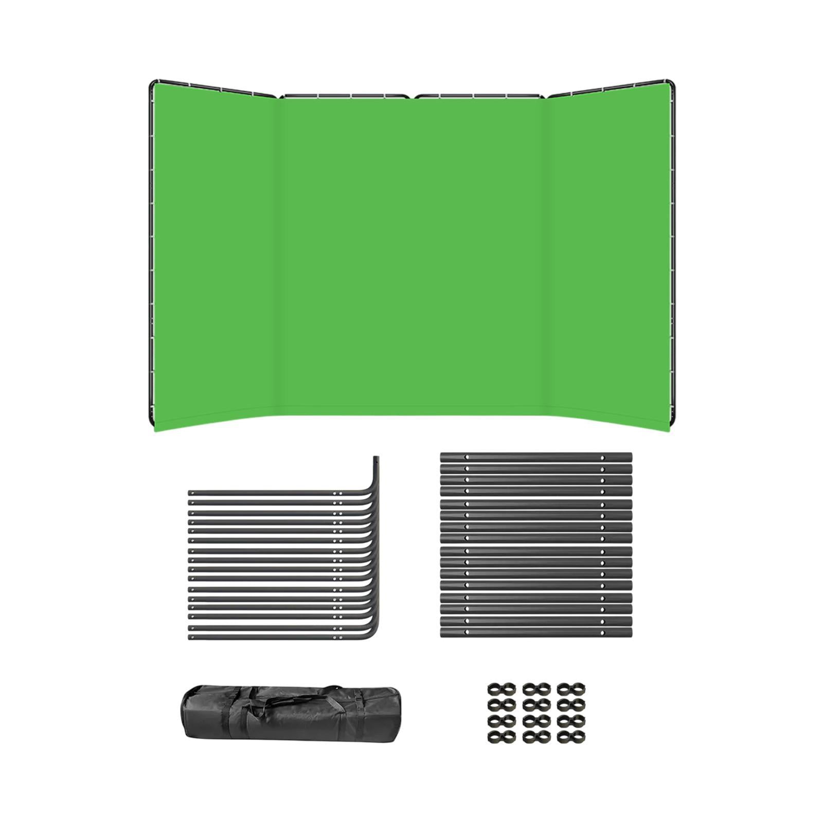 yotijay Green Screen Backdrop 7.87ftx13.12ft with Storage Bag ...