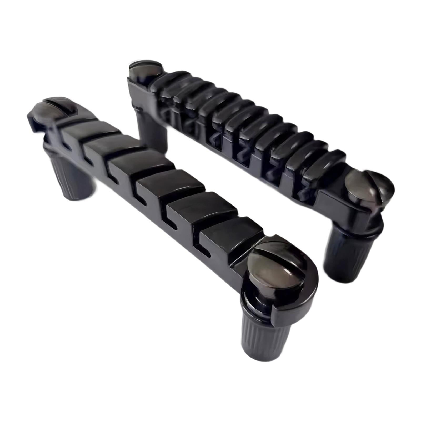 yotijay Guitar Bridge Tailpiece for 6 Strings Electric Guitar Zinc ...