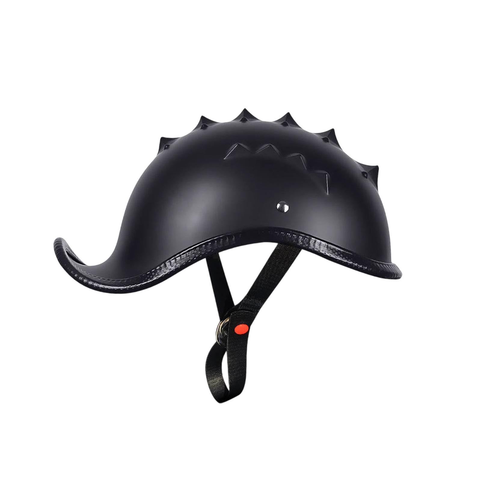 yotijay Half Face Cap Helmet Motorcycle Retro Half Helmet Quick Release ...