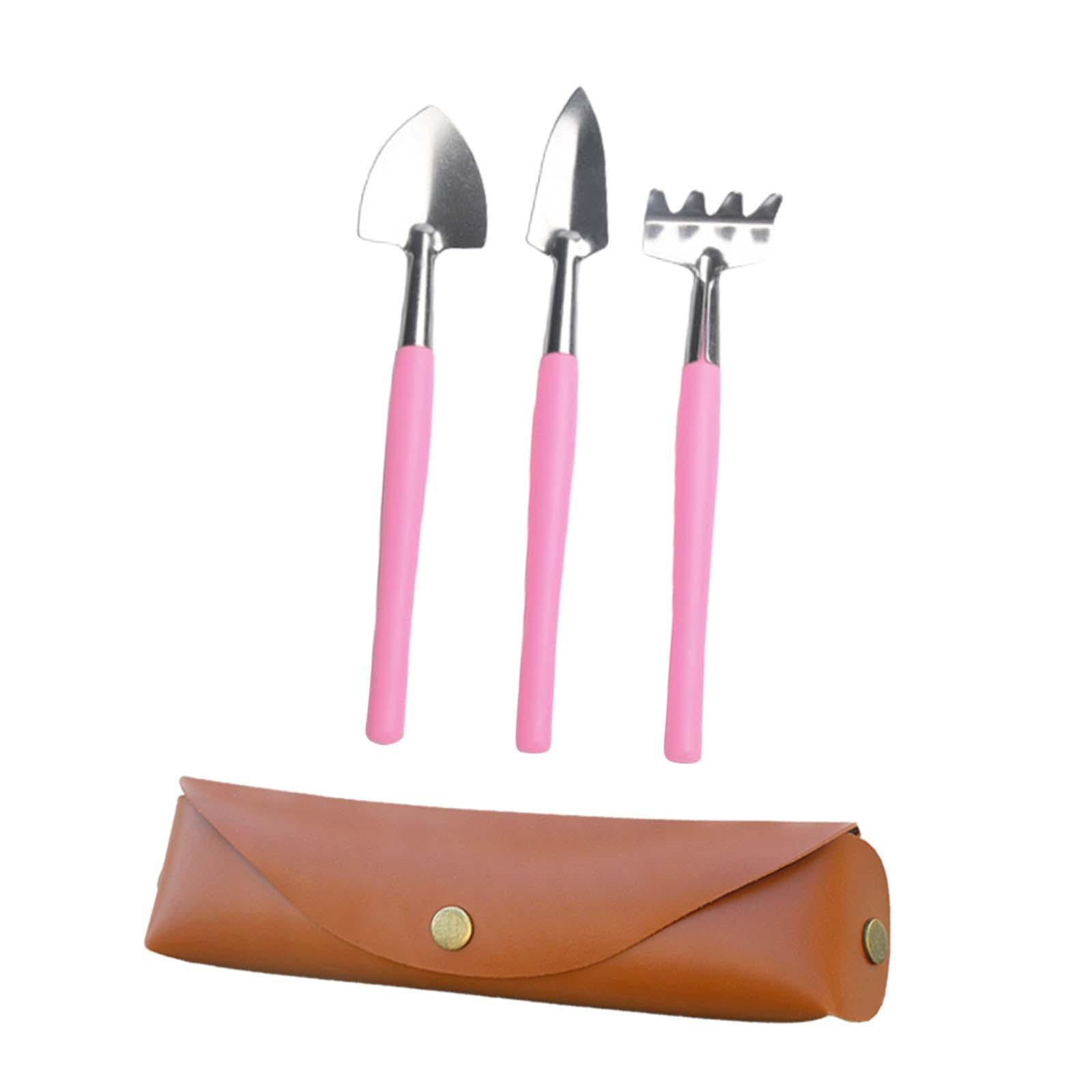 yotijay Hand Shovel Rake Trowel Mini Gardening Tools for Yard Flower ...
