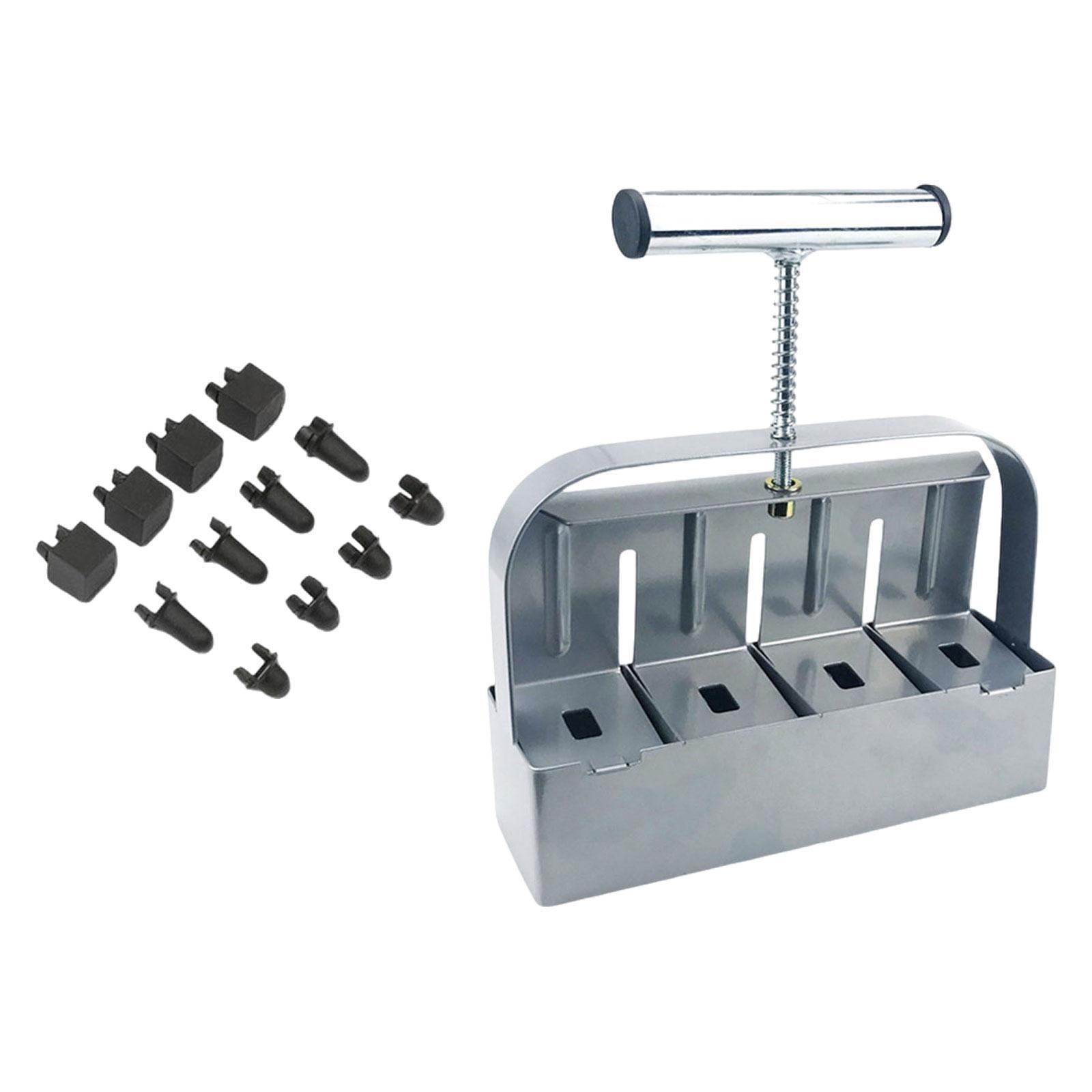 yotijay Handheld Soil Block Maker Manual Soil Stainless Steel Soil ...