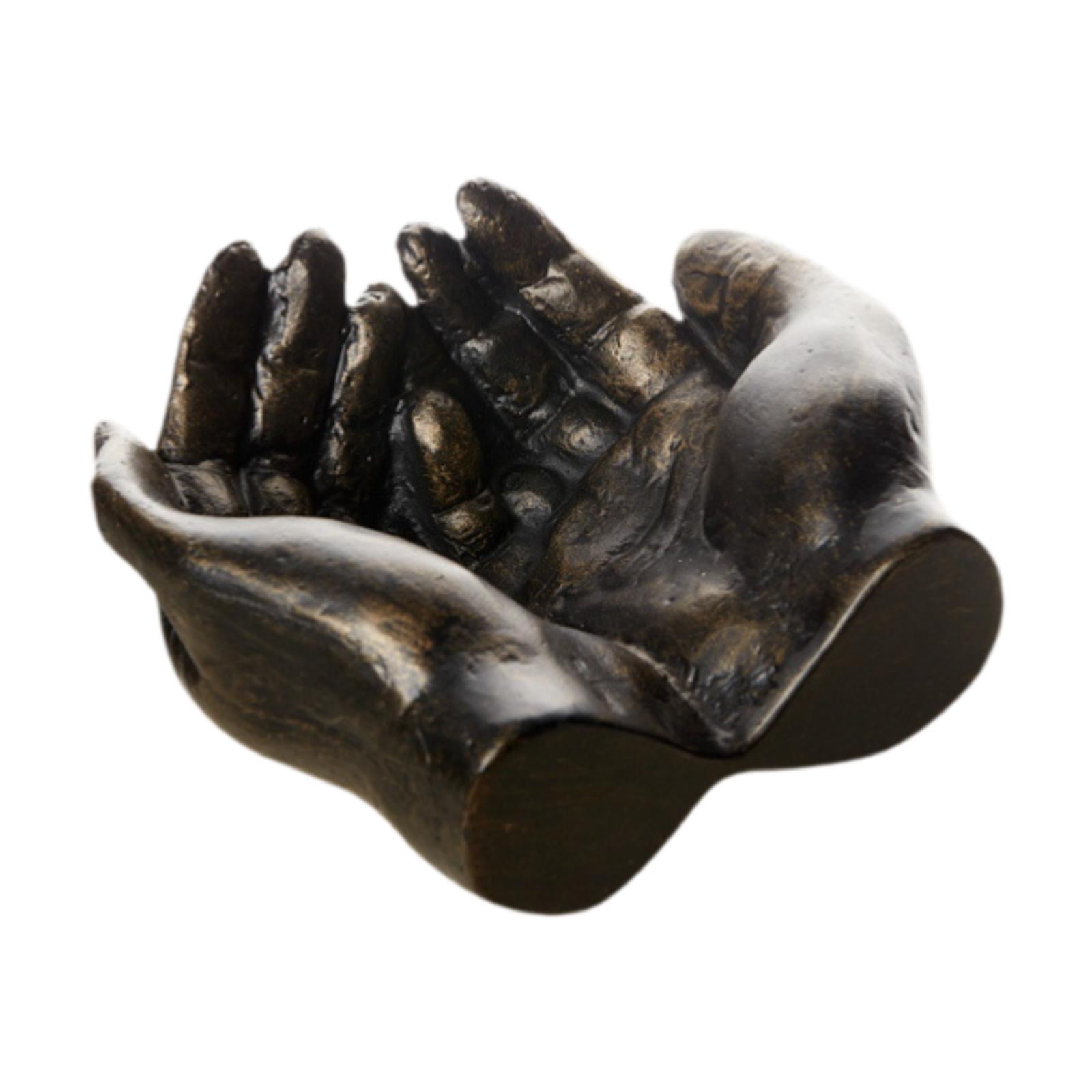 yotijay Hands Holding Ball Holder Statue 6.3x5.9x3inch Collectible Desk ...