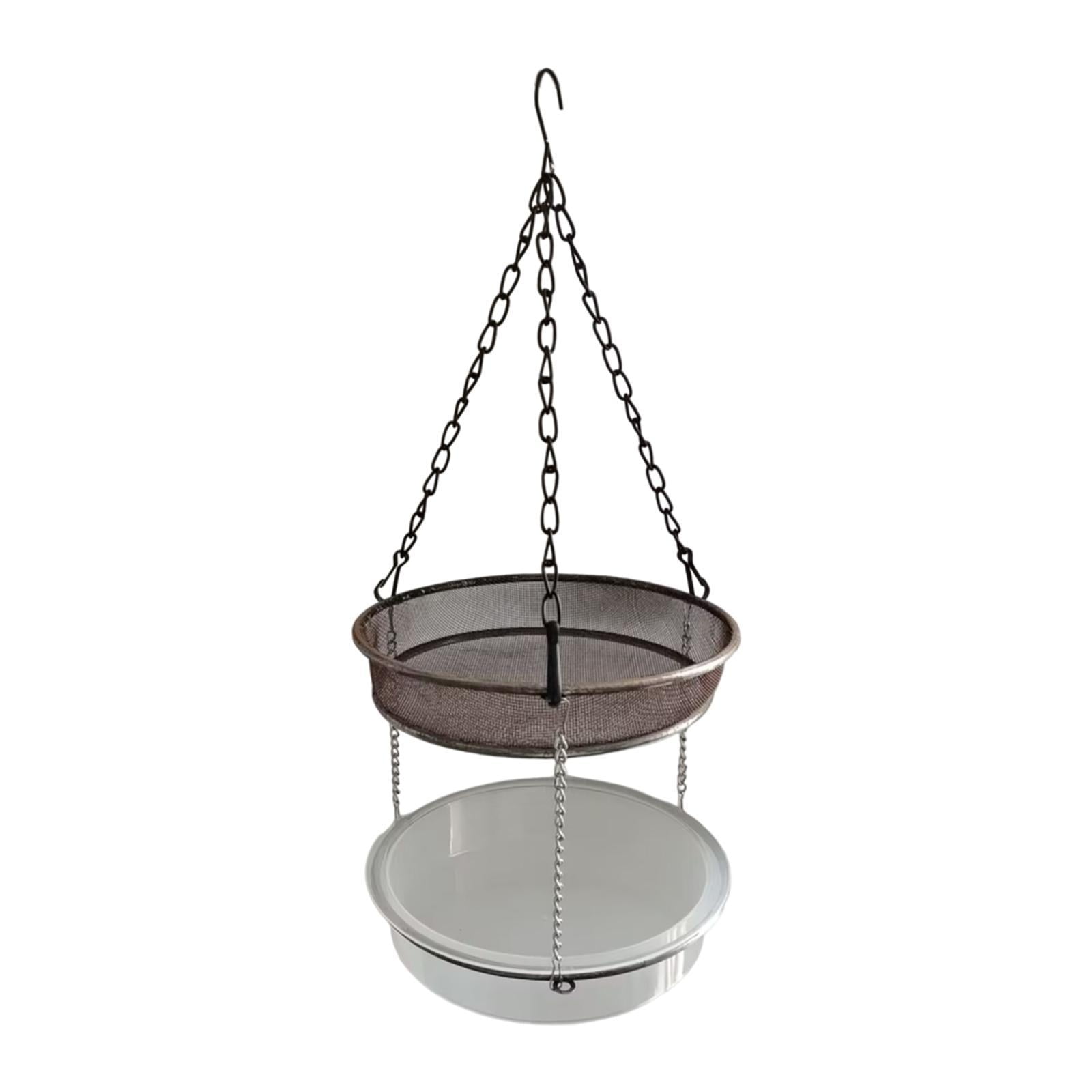 yotijay Hanging Bird Feeders with Chains Easy to Hang and Clean ...