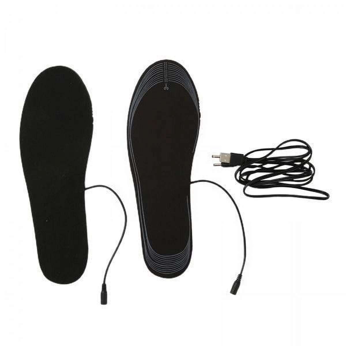 yotijay Heated Insoles,USB Electric Heated Shoe Insoles Women Men ...