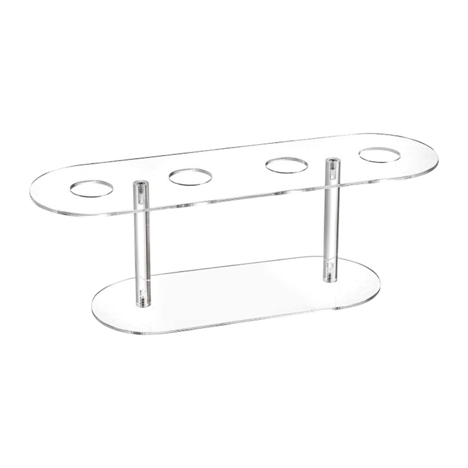 yotijay Ice Cream Cone Holder Clear Waffle Display Rack Ice Cream Crisp ...