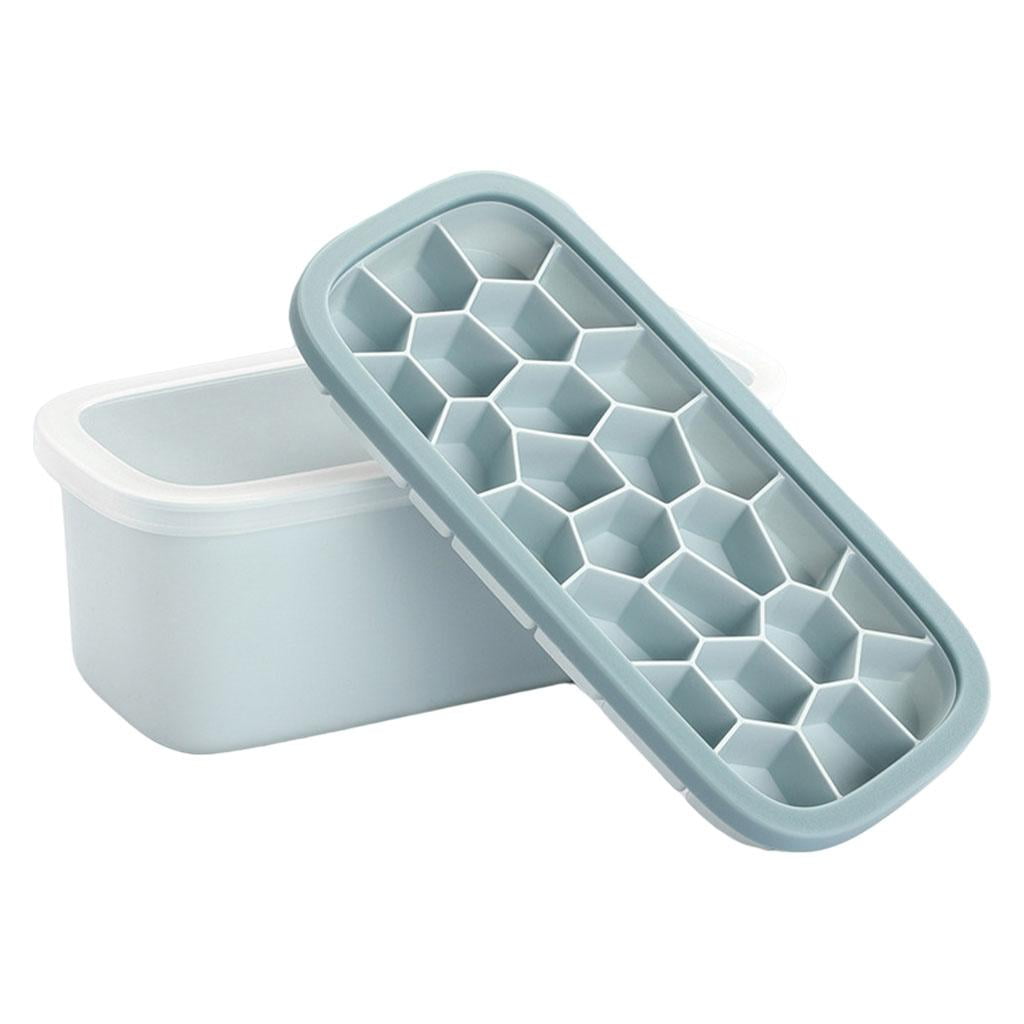 yotijay Ice Trays - Ice s, Ice Storage Container Set with Locking Lid ...