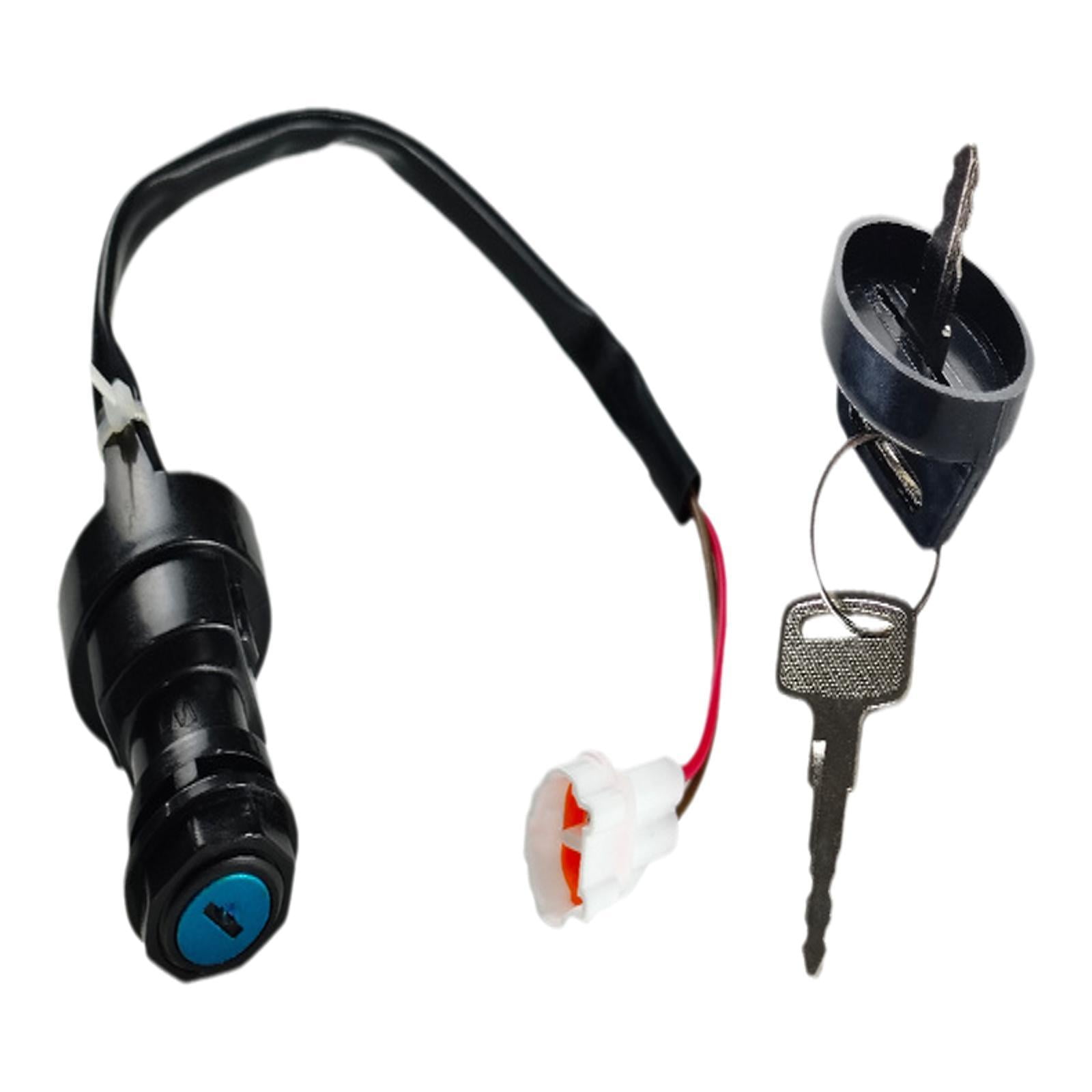 yotijay Ignition Key Switch Key Starter Switch for ATV Moped Scooter ...