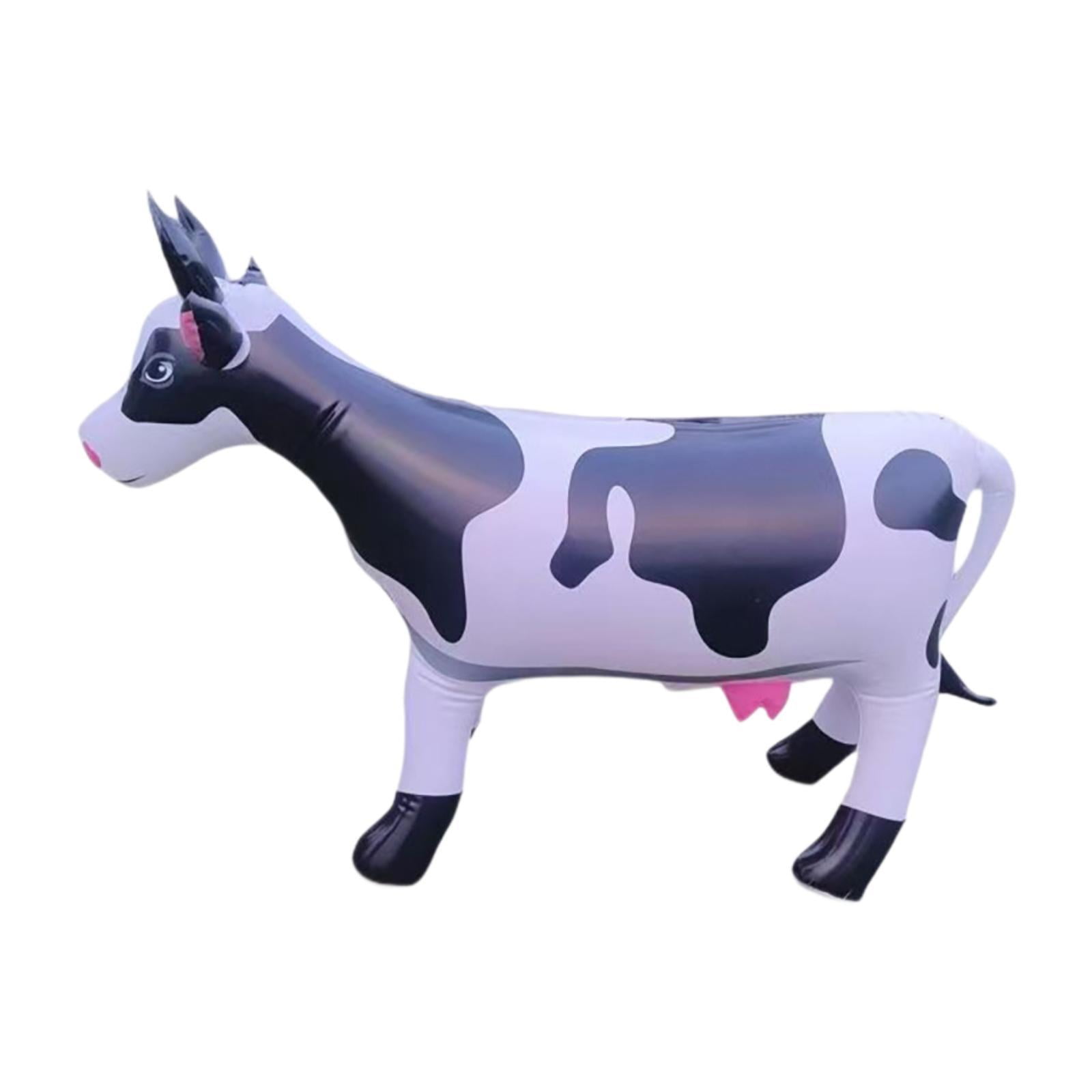 yotijay Inflatable Animal Cow PVC Themes Parties for Summer Toy Beach ...