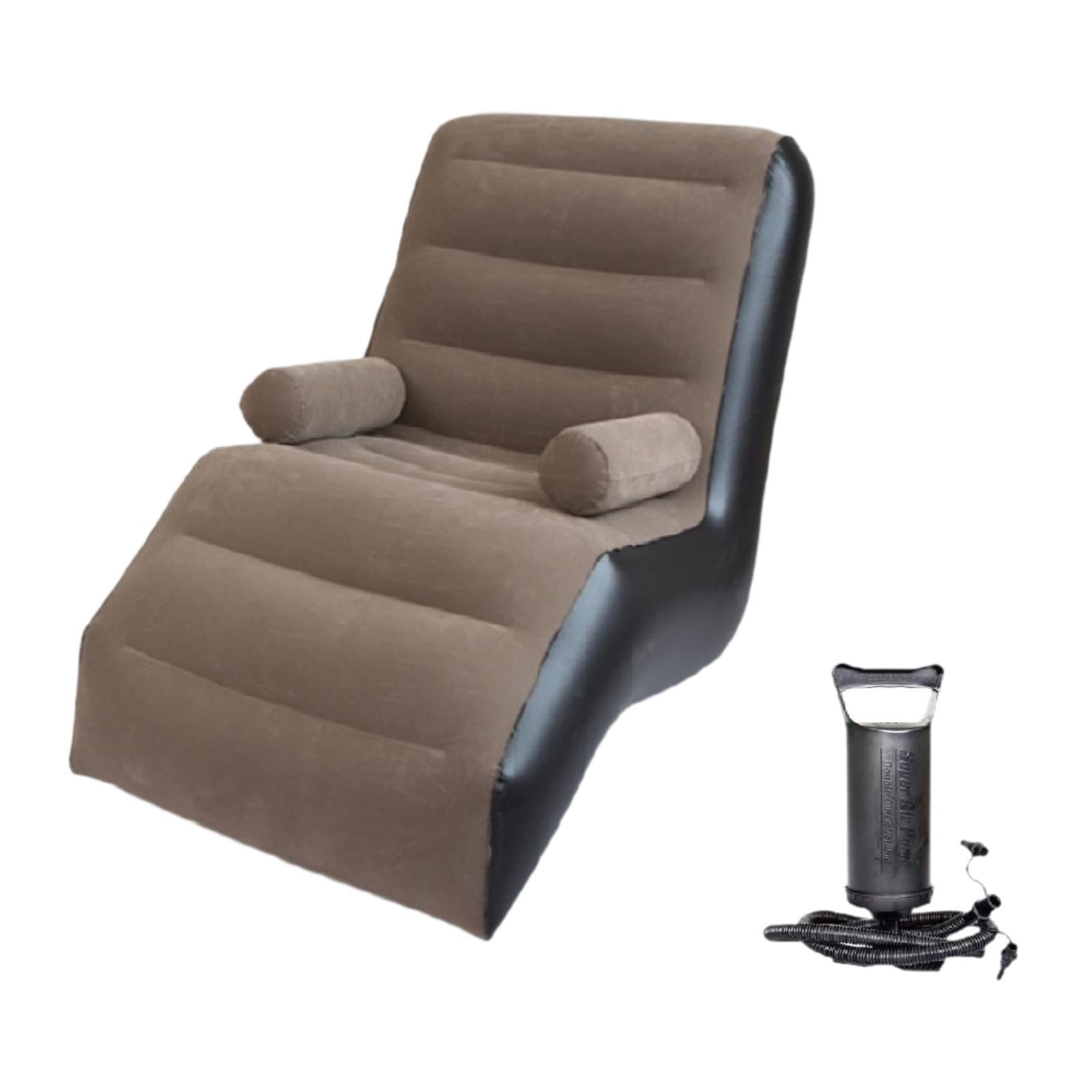 yotijay Inflatable Sofa Chair Lazy Sofa Couch Seating Lightweight Easy ...