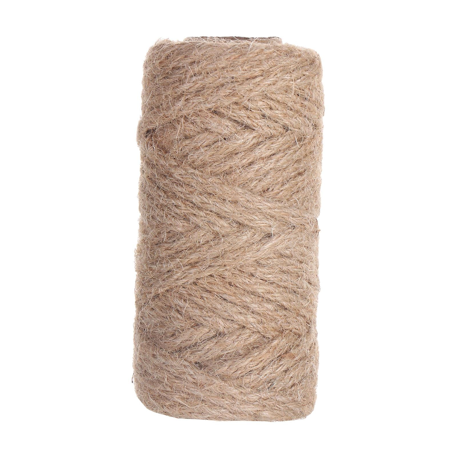 yotijay Jute Twine Rope Jute Cord 32.8ft Jute Braided Jute Rope for ...