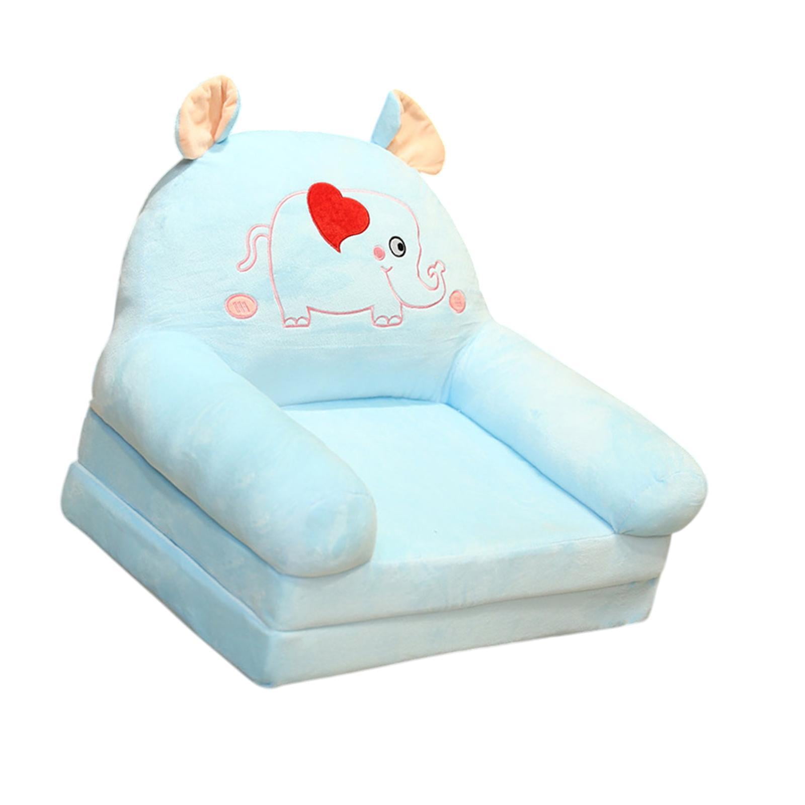 yotijay Kids Couch 2 in 1 Foldable Sofa Chair for Home Bedroom Playing ...