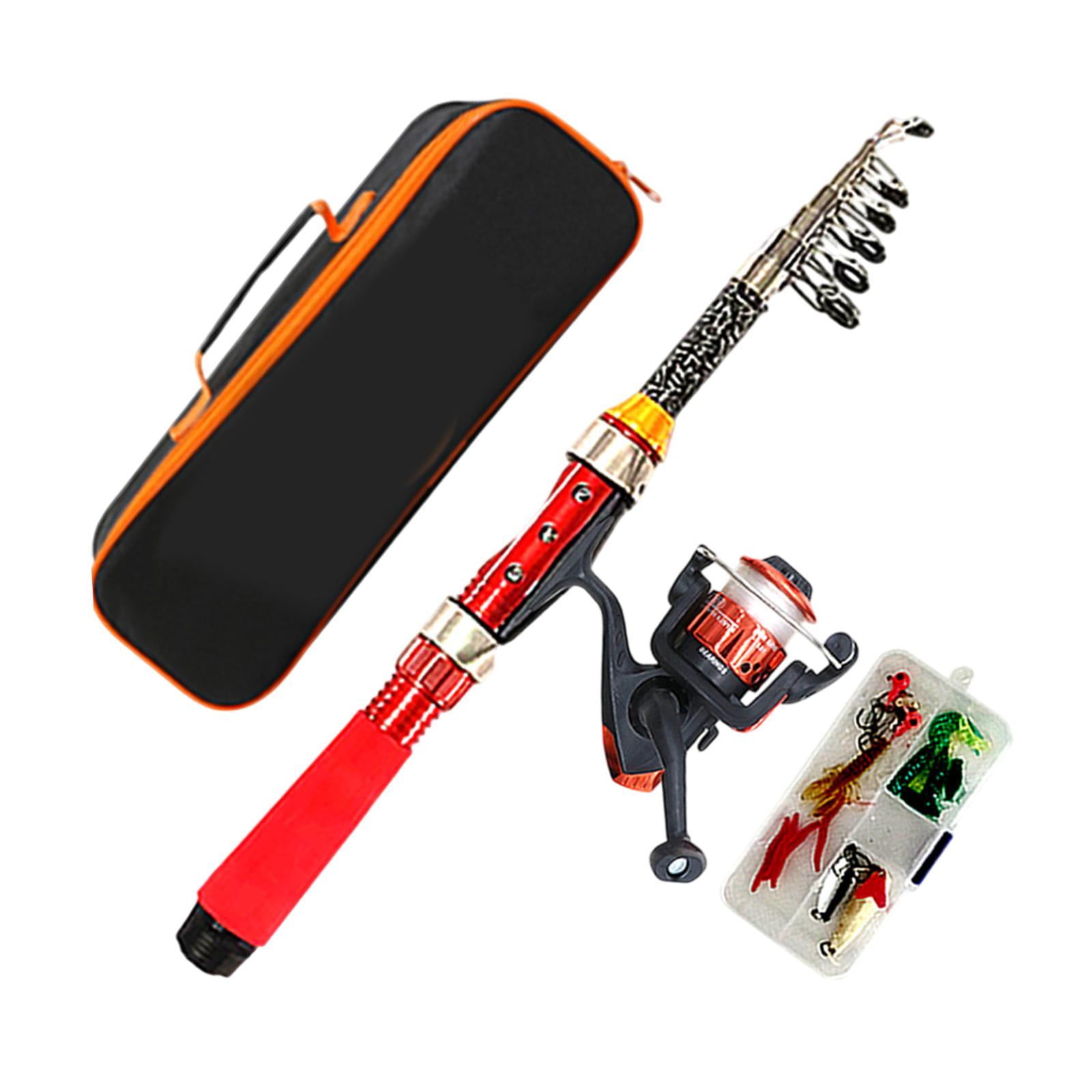 yotijay Kids Fishing Rod Convenient Complete Fishing Rod Set for Girls ...