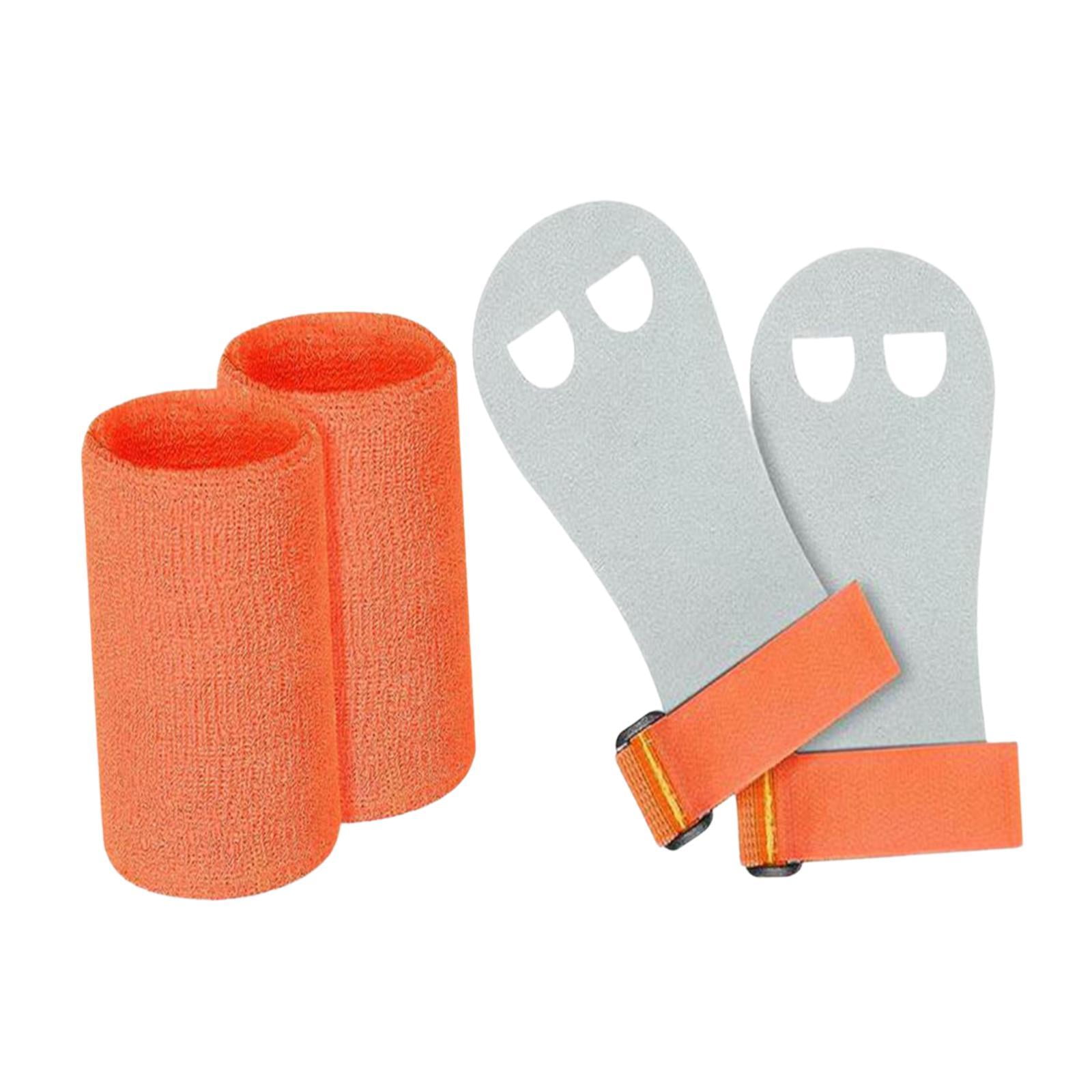 yotijay Kids Gymnastic Hand Grips Gloves Wrist Support Gymnastic Bar ...