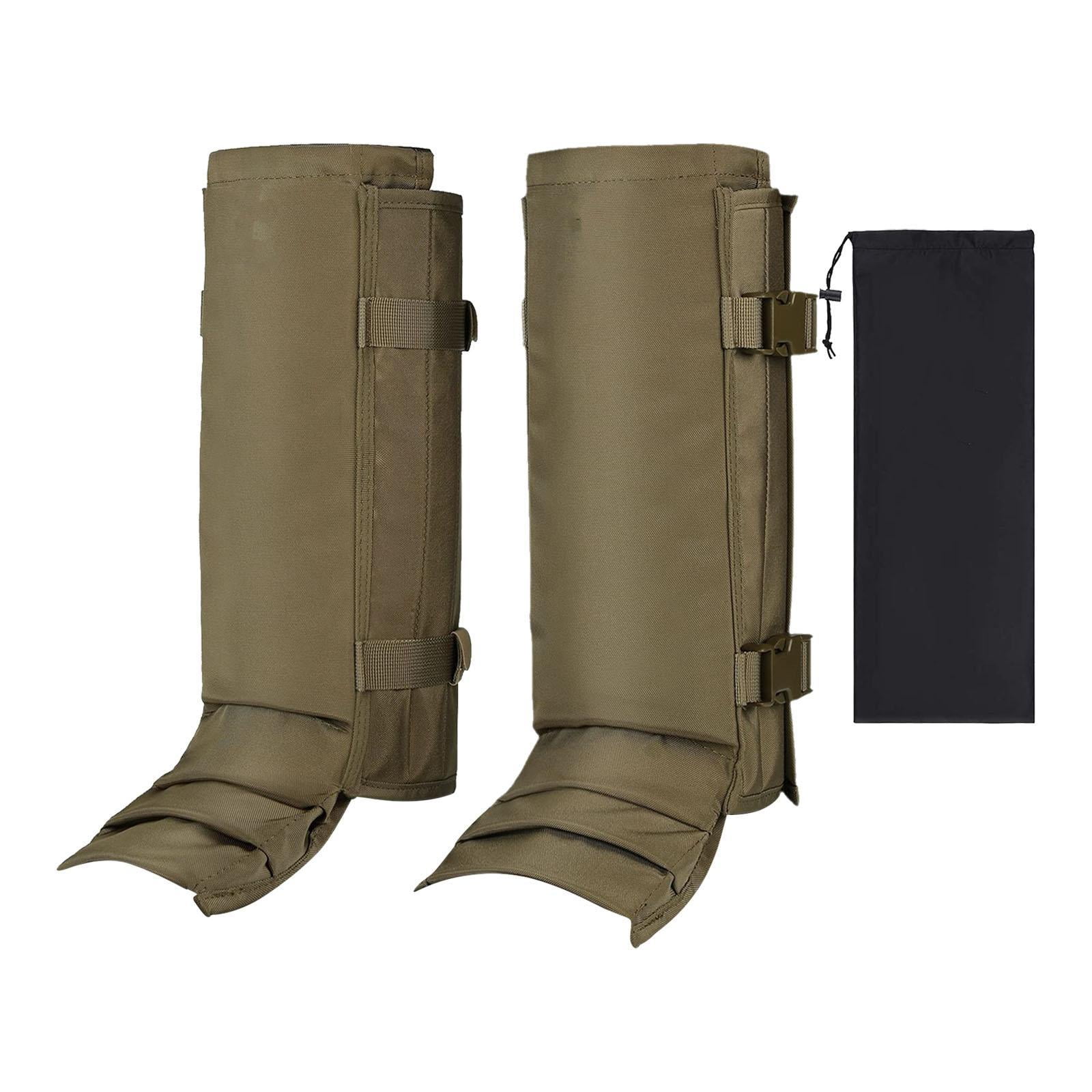 yotijay Leg Gaiters Hiking Gaiters Anti Tear Waterproof Snake Gaiters ...