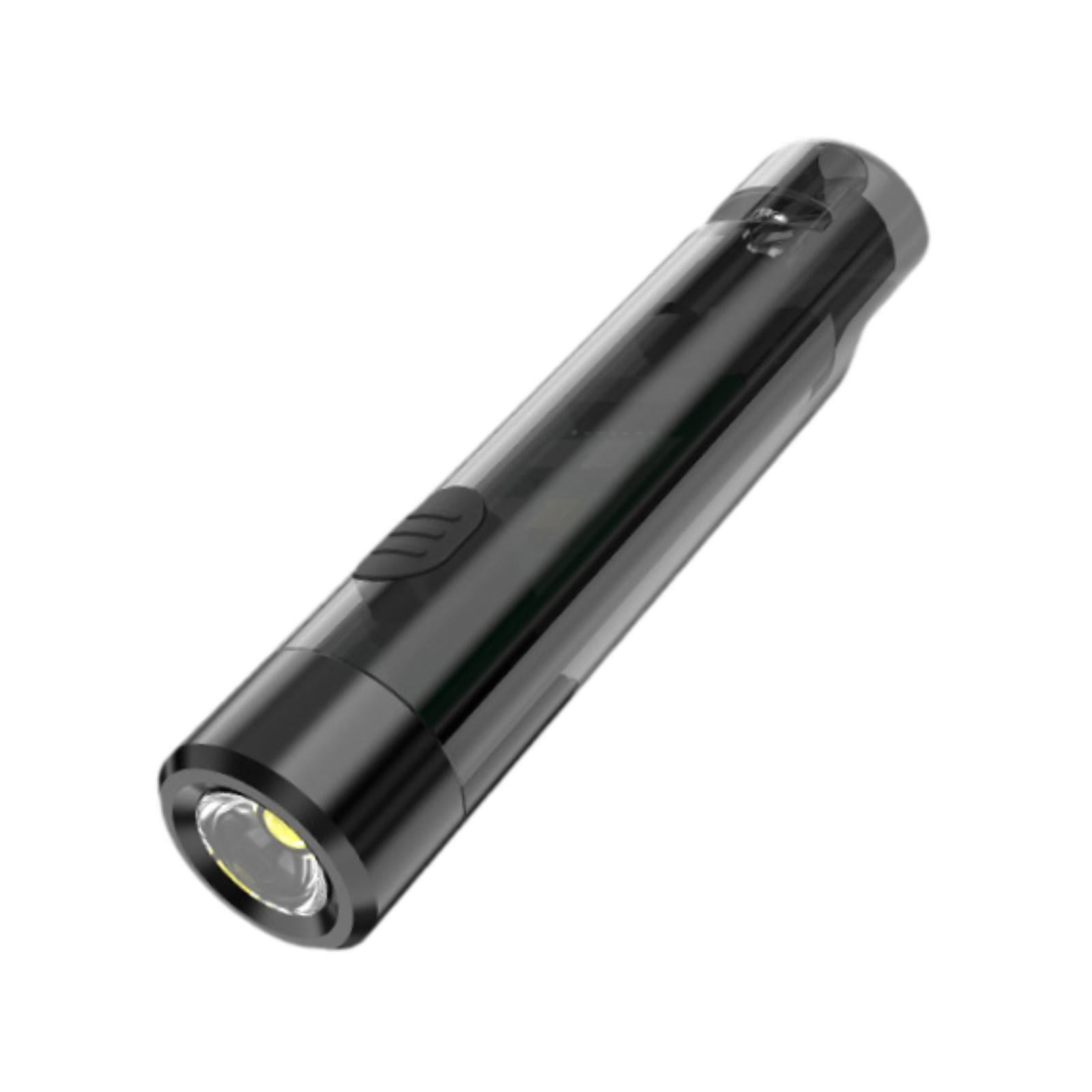 yotijay Mini Flashlight Camping Torch Portable Compact with Whistle ...