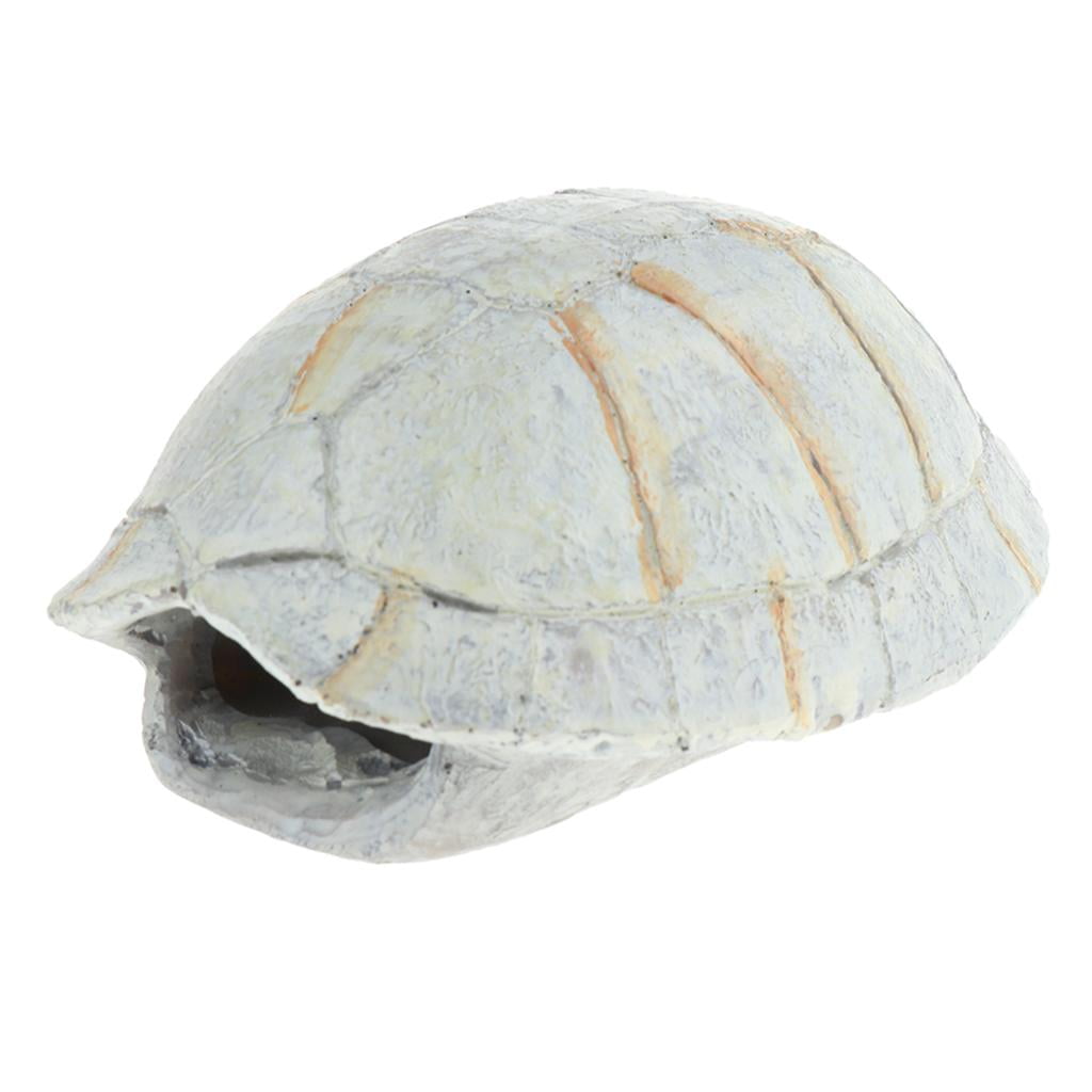 yotijay Mini Reptile Hiding Cave Landscape Ornament Reptile Water ...