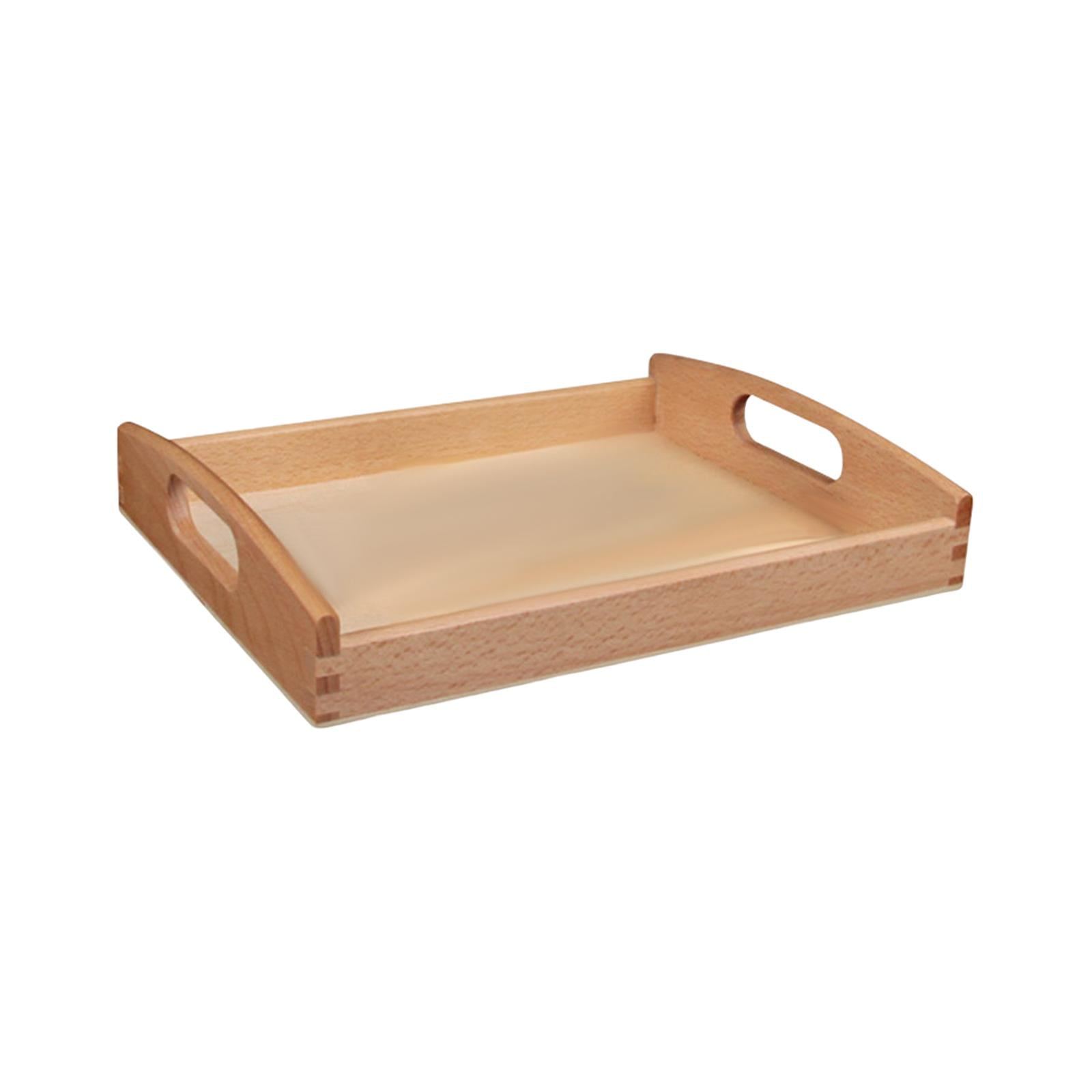 yotijay Montessori Materials Rectangular Shape Unfinished Teaching Aids ...