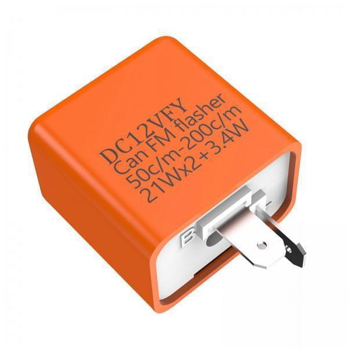 yotijay Motorcycle Flasher Relay,LED Turn Flasher Relay DC12V ...