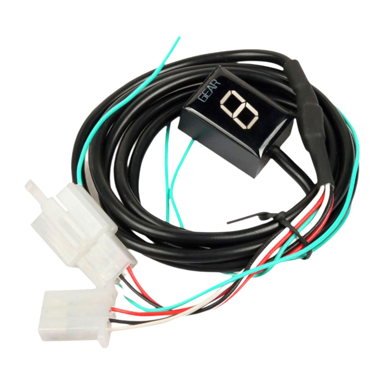 yotijay Motorcycle Gear Indicator Gear Display Meter for Motorbike ATV ...