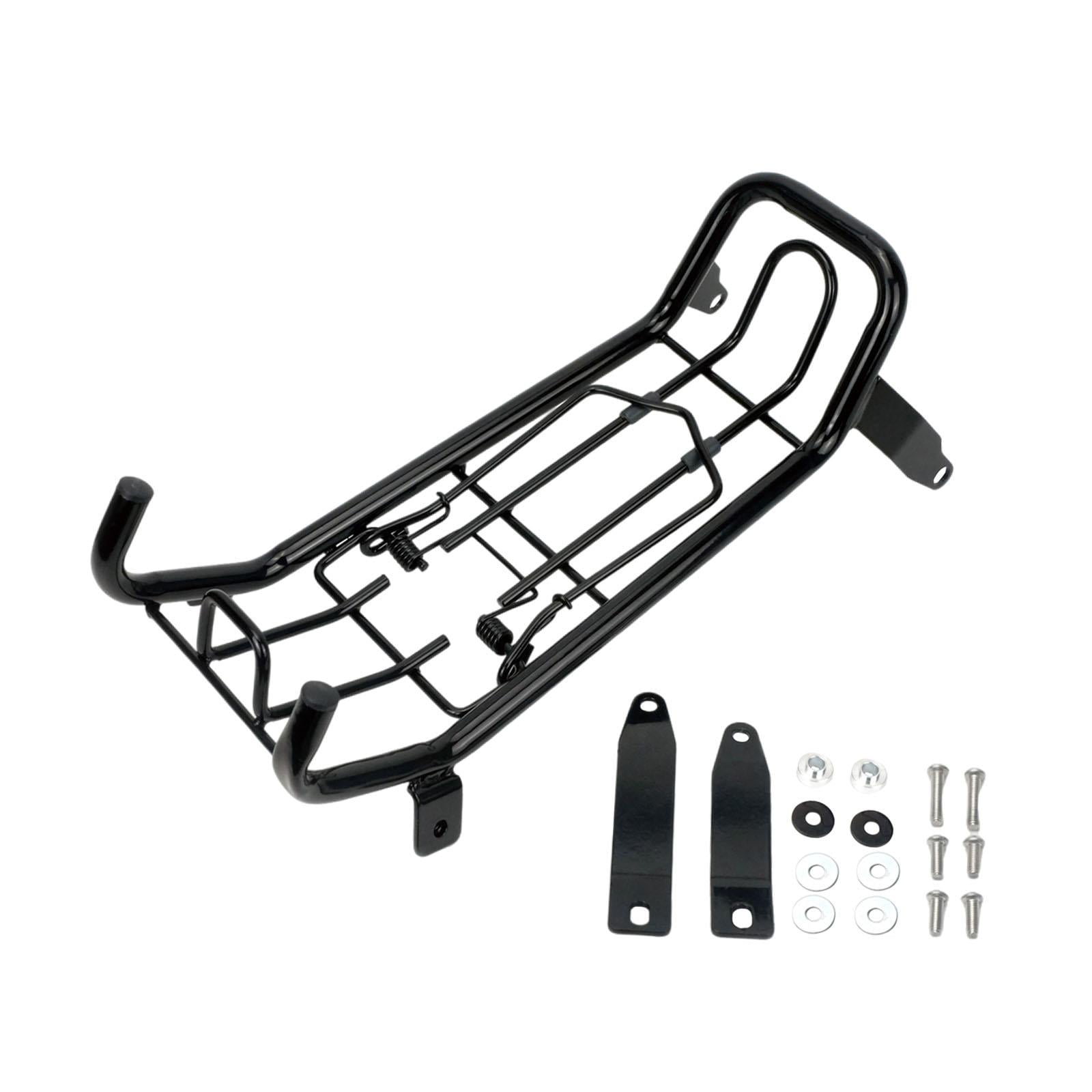 yotijay Motorcycle Luggage Rack with Spring Clip Fittings Repair Parts ...