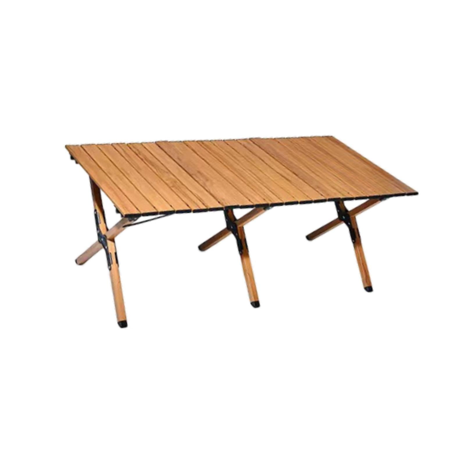 yotijay Outdoor Folding Table Desk Picnic Table Furniture Ultralight ...
