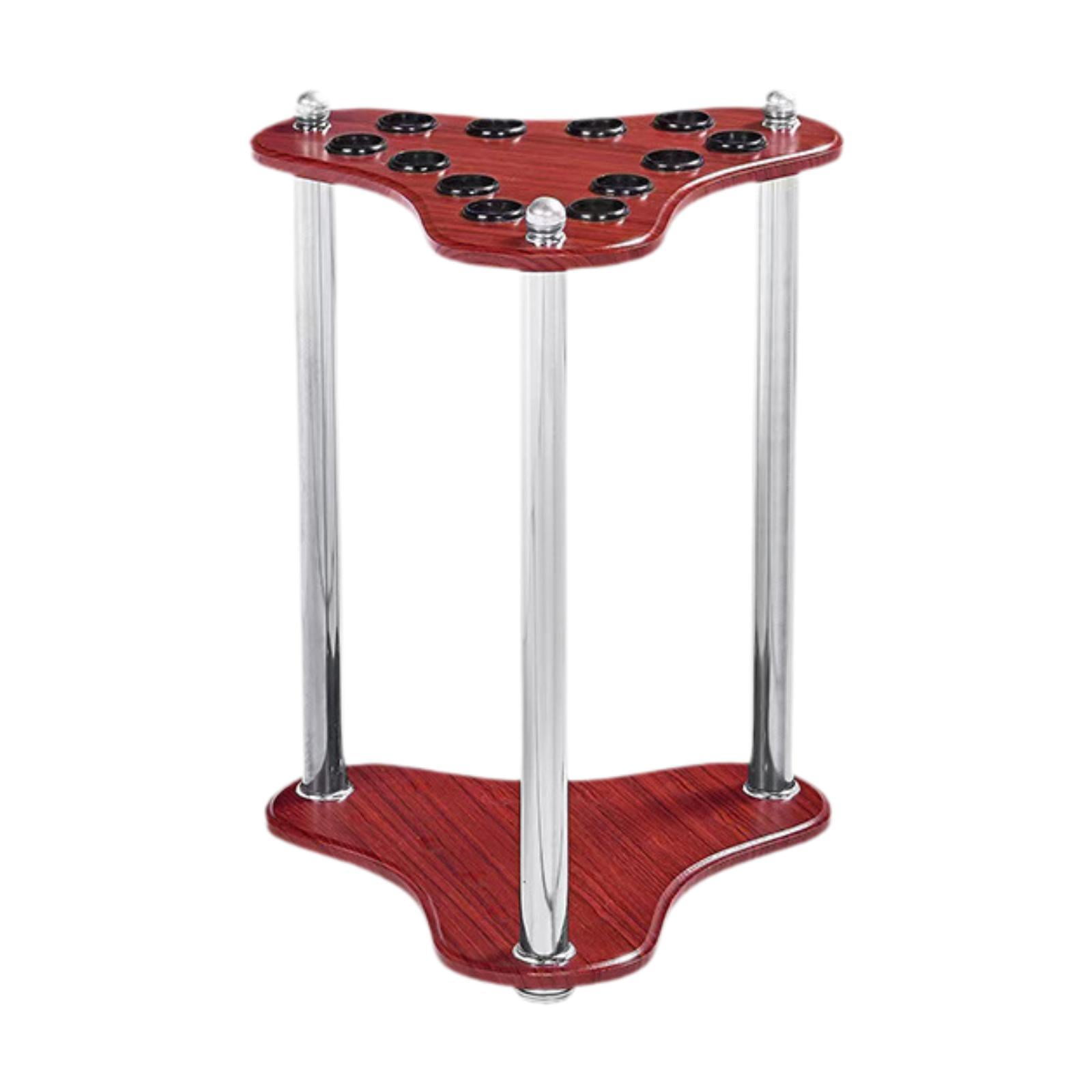 yotijay Pool Cue Rack Snooker Cue Stand Nonslip Professional ...