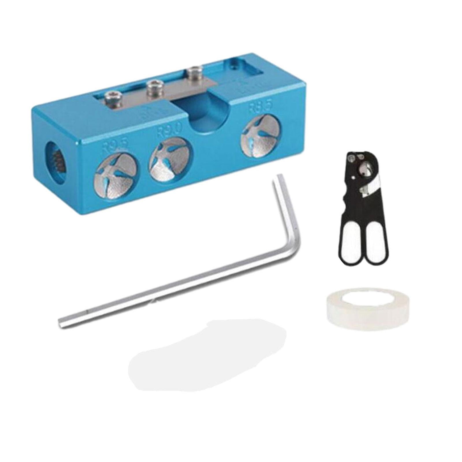 yotijay Pool Cue Tip Repair Tool Billiard Cue Tip Grinder Detection ...