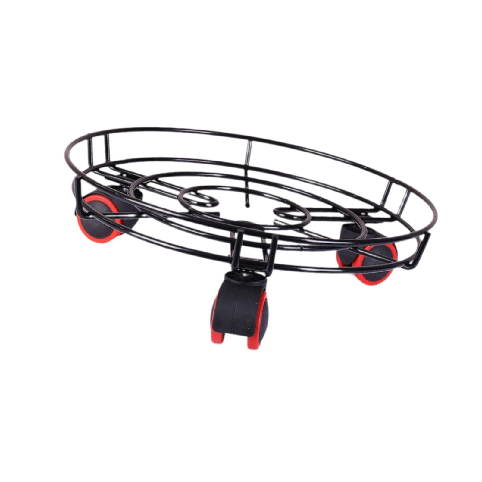 yotijay Pot Planter Trolley Flower Pot Mover Potted Plants Rolling ...