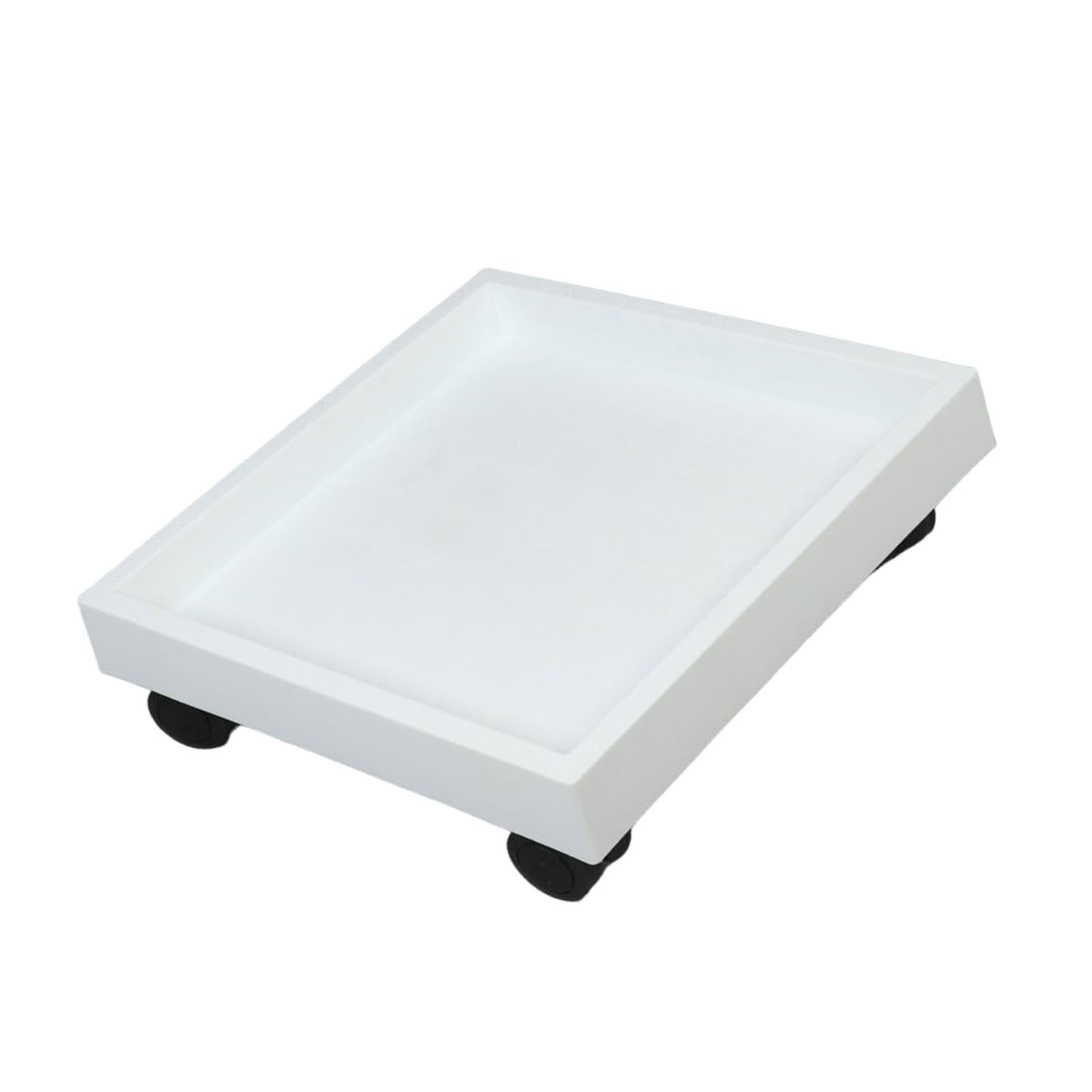 yotijay Pot with Wheels Flower Pot Mover Garden Home Movable Planter ...