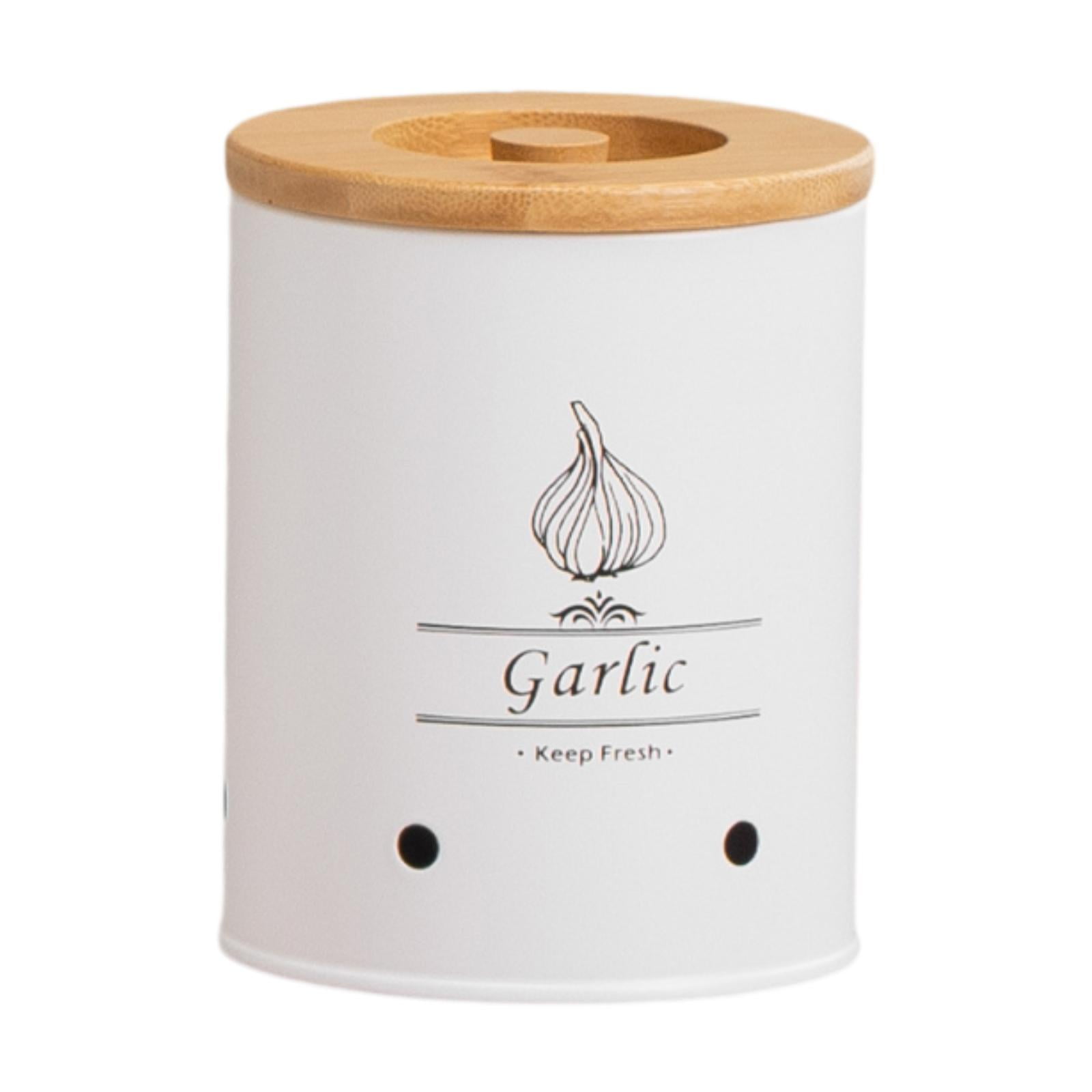 yotijay Potato Storage Tin Food Storage Container,with Lid,Rustic,Fresh ...