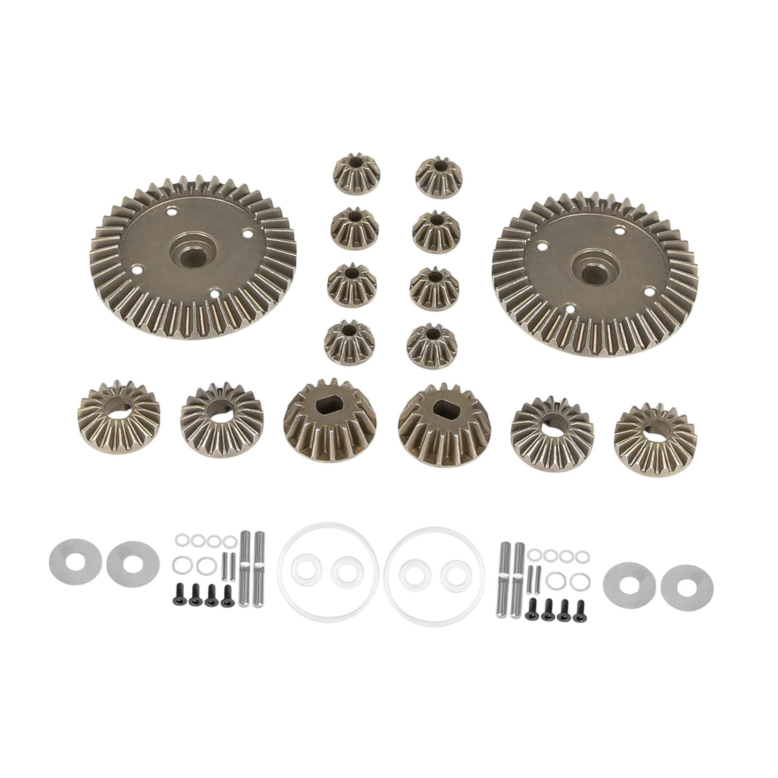 yotijay RC Car Differential Gear Set Alloy Drive Gear for 1/10 Model ...