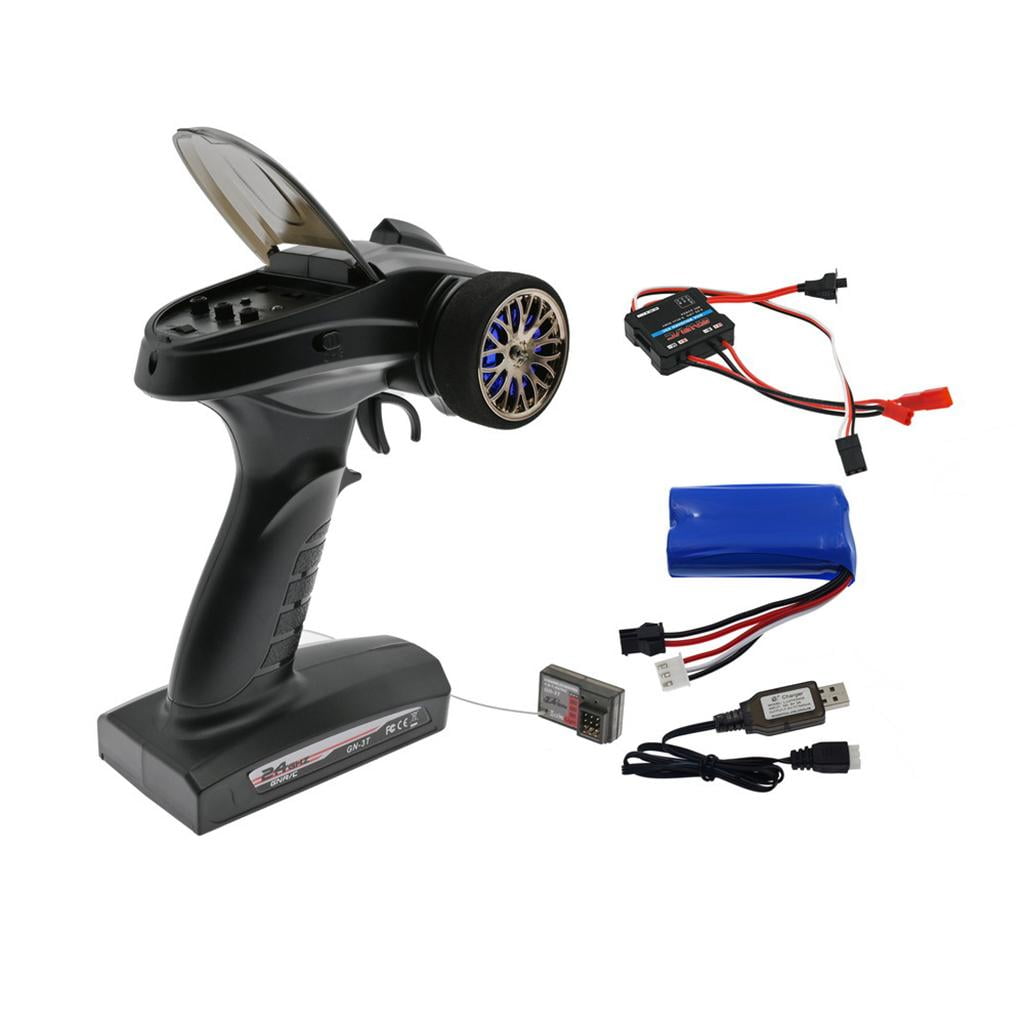 yotijay RC Controller 2.4G 3 Channel RC Transmitter Controller with ...