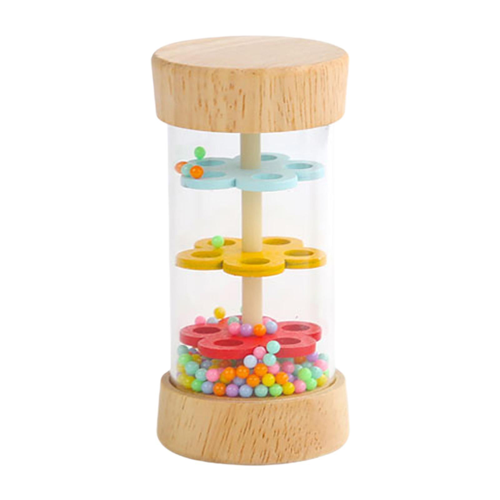 yotijay Rainmaker Sensory Skills Sensory Toy Wooden Rain Stick for Boy ...