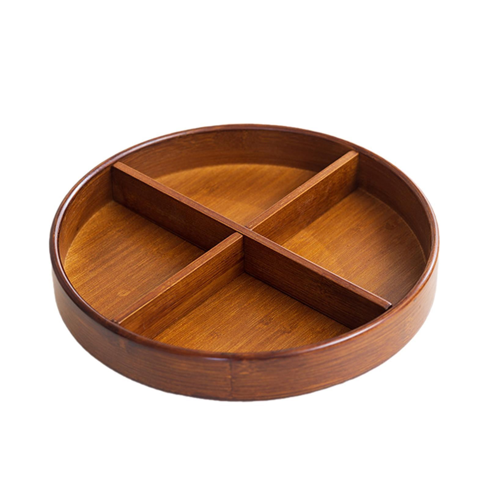 yotijay Round Turntable Decor Multifunctional Turntable Tray Storage ...