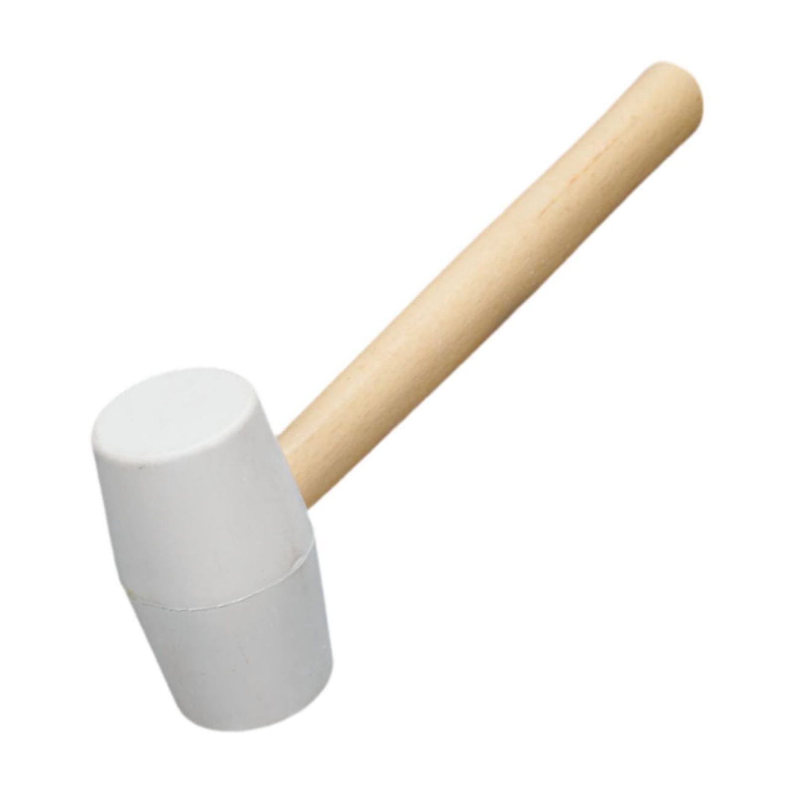 yotijay Rubber Mallet Hammer Ergonomic Lightweight White Hammer for ...