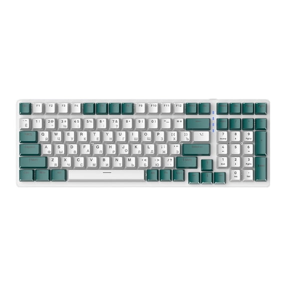 yotijay Russian Mechanical Gaming Keyboard 100 Keys, Ergonomics ,RGB ...
