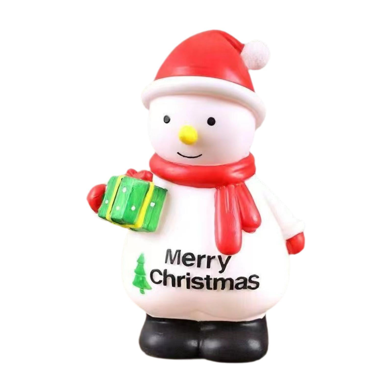 yotijay Santa Claus Figurine Miniature Figurine Holiday Gift Table ...