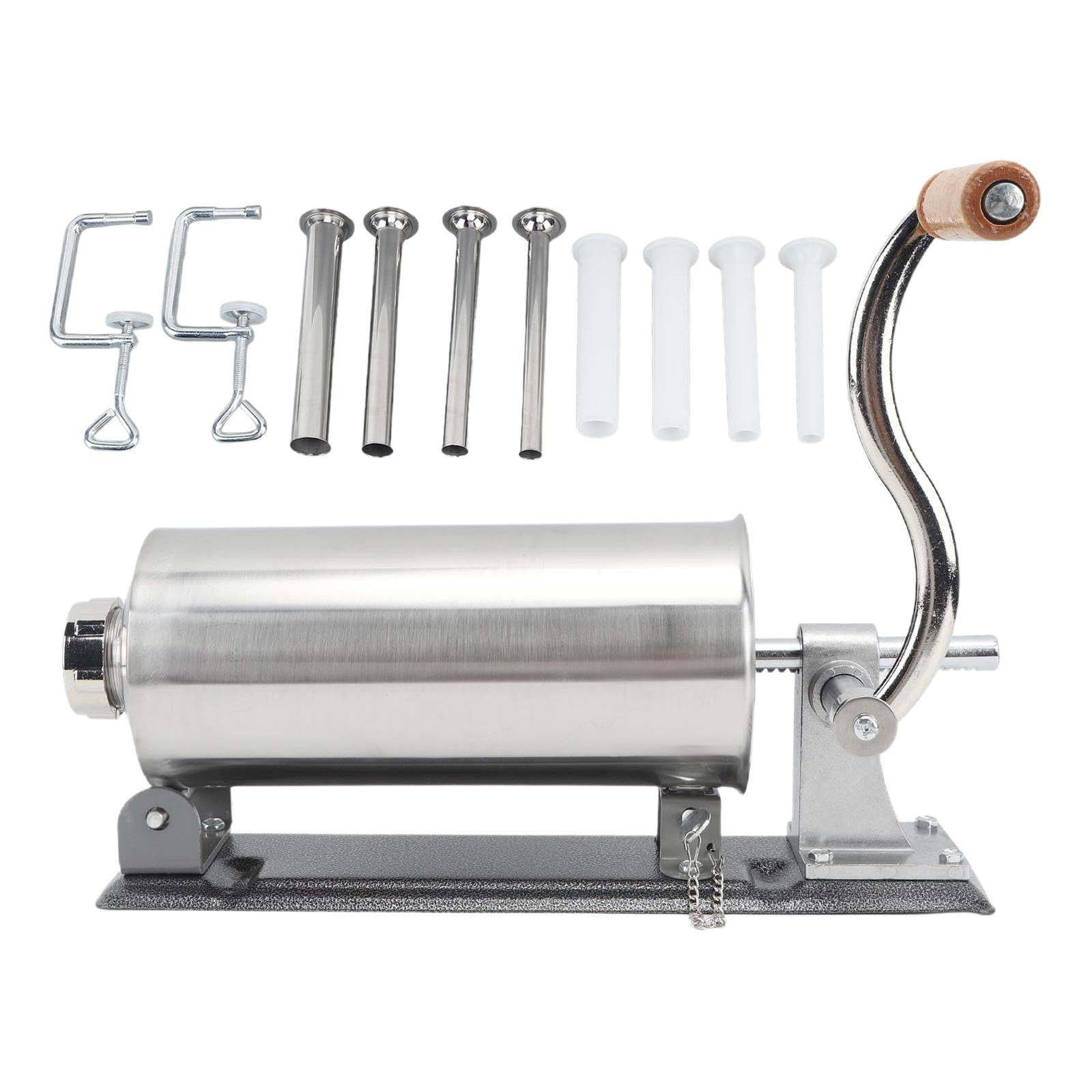 yotijay Sausage Stuffer Sausage Maker with 8 Stuffing Tubes Meat ...