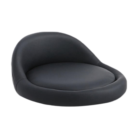 yotijay Seat Stool Accessory Round with Low Backrest Chair Seating ...