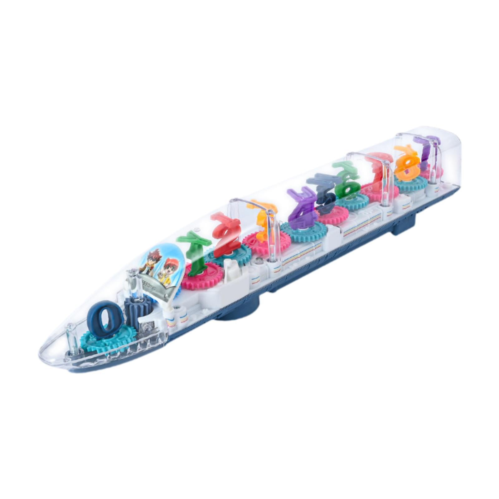 yotijay Sensory Train Toy Beautiful Funny 3D Train Toy for Children ...
