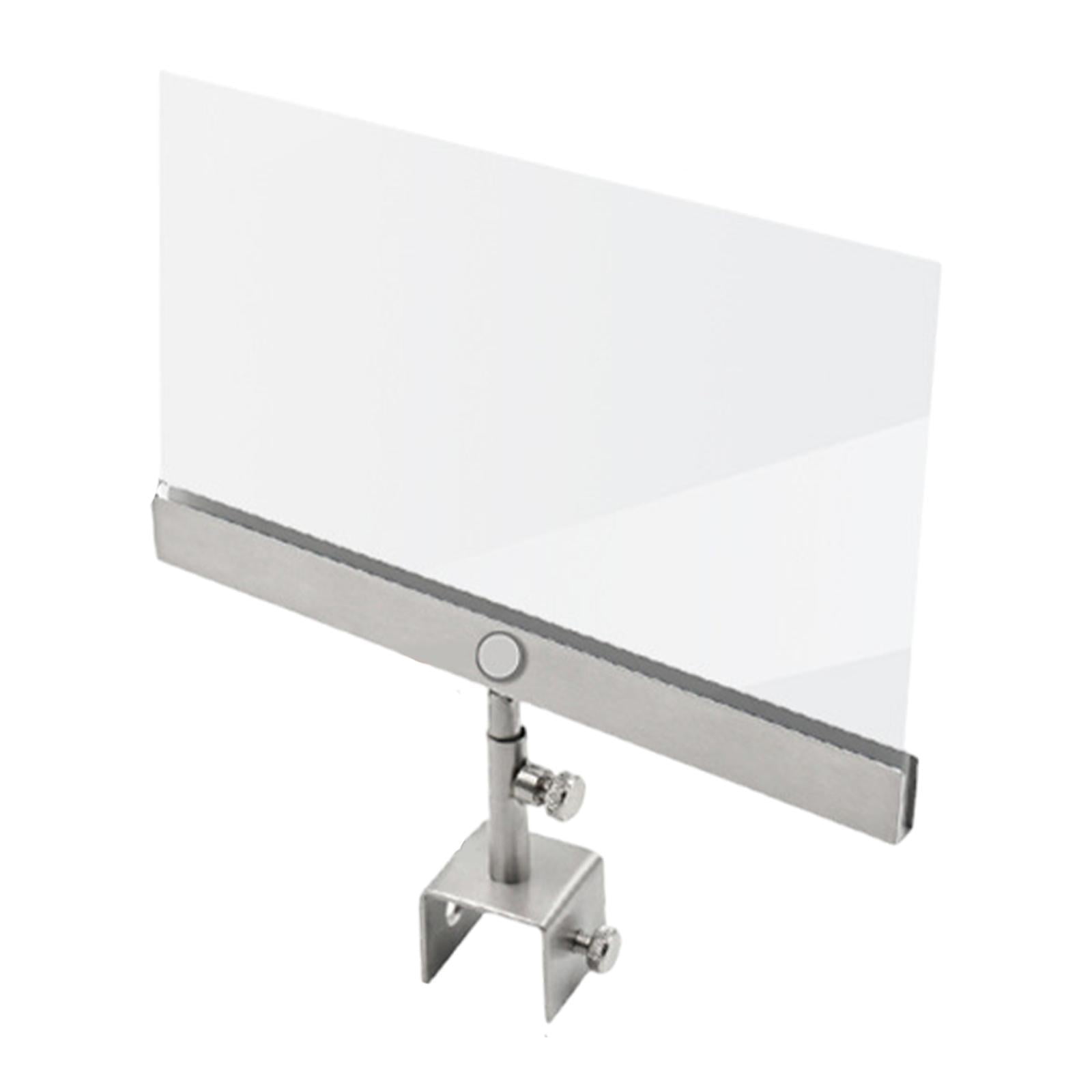 yotijay Sign Clip Rotatable Sign Holder with Clamp for Price Tag Sale ...