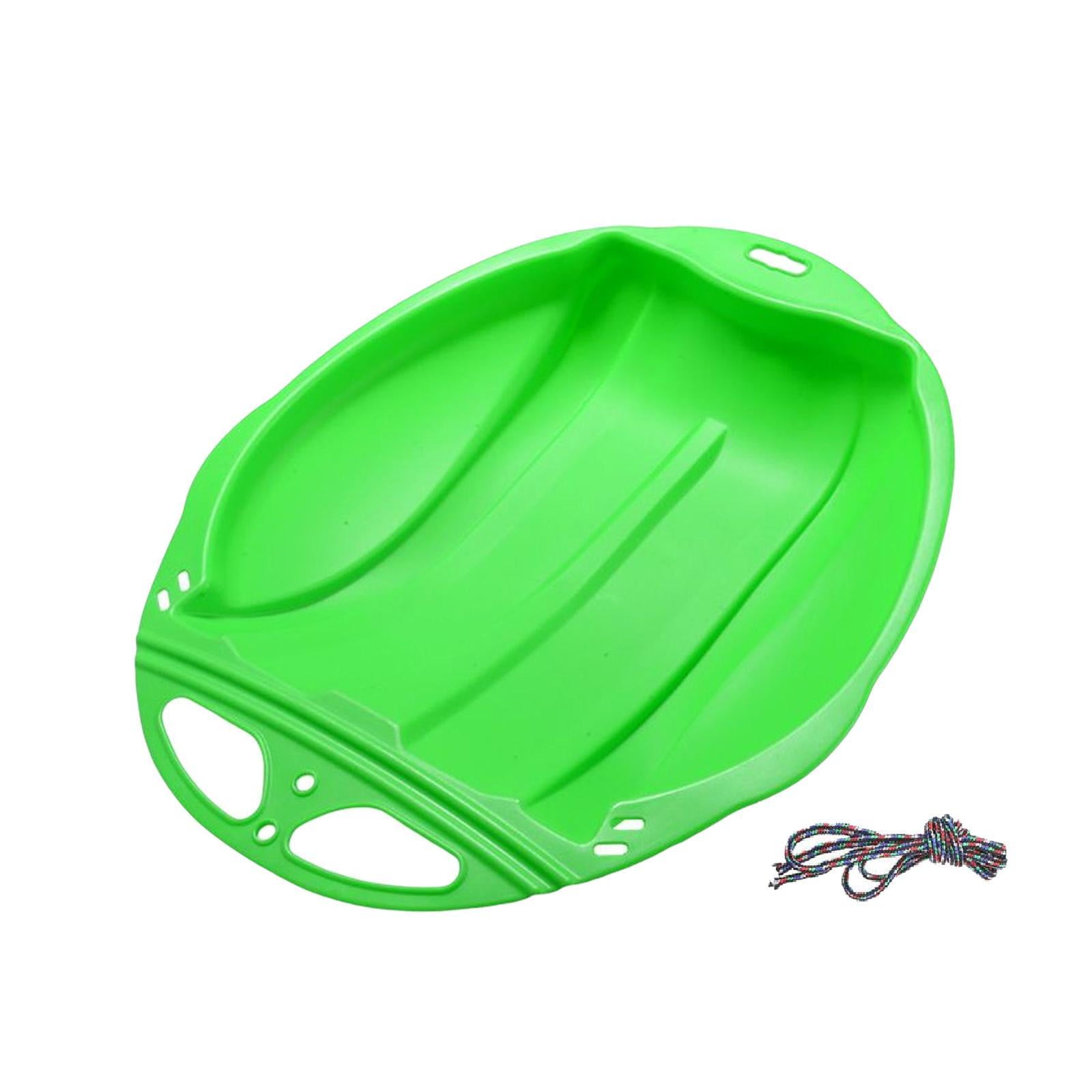 yotijay Snow Sled Heavy Duty Grass Sand Sliding Sled Sleigh Luge for ...