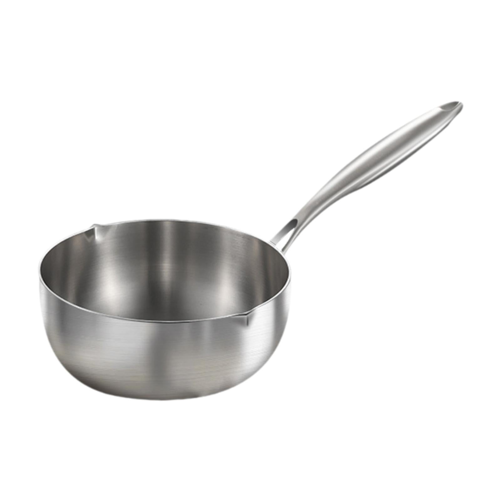 yotijay Stainless Steel Sauce Pan 16 cm Egg Frying Pan Cookware for ...