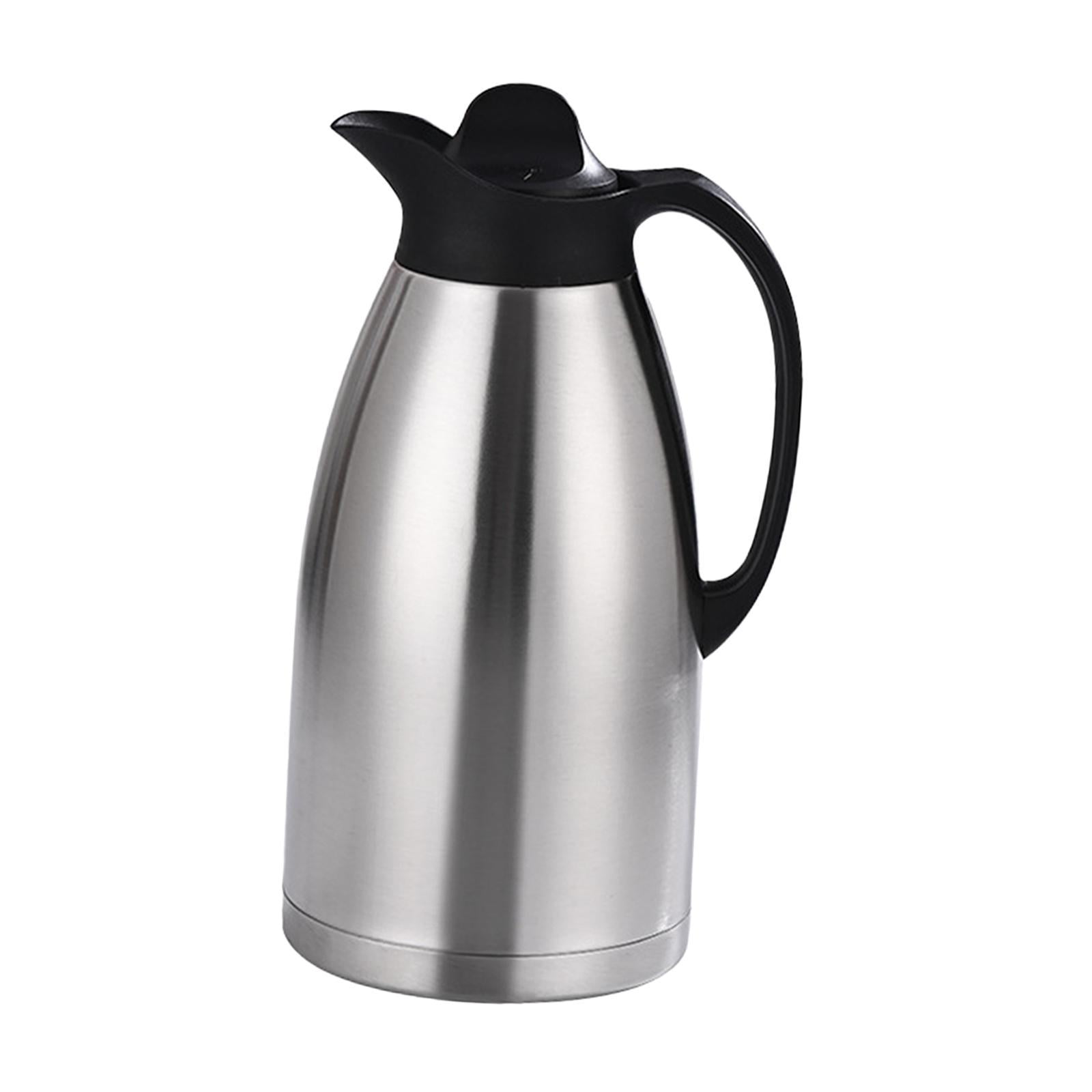 yotijay Stainless Steel Thermal Coffee Carafe Vacuum Kettle with Handle ...