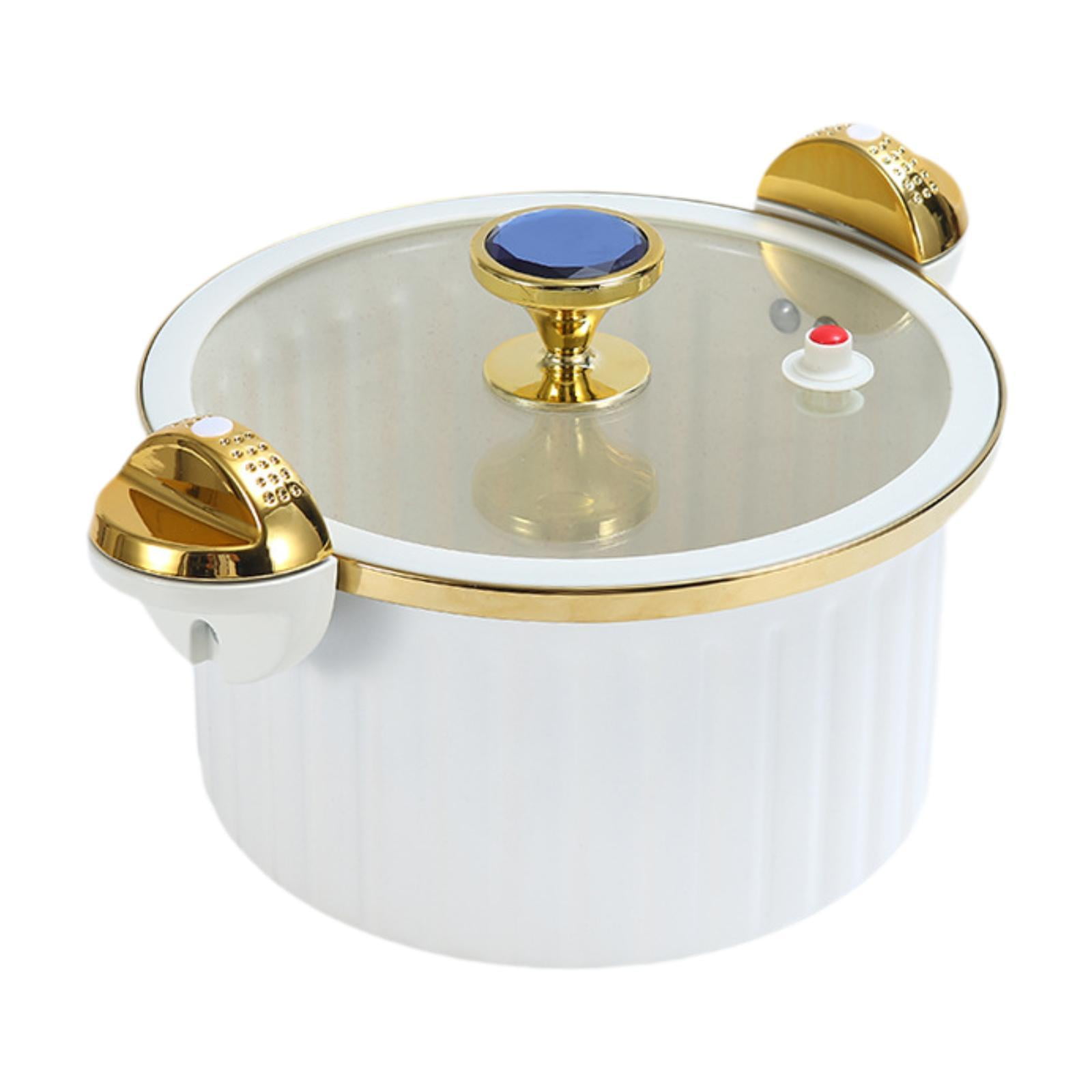 yotijay Stovetop Cooking Pot Slow Cooker and Food Warmer 7L with Lid ...